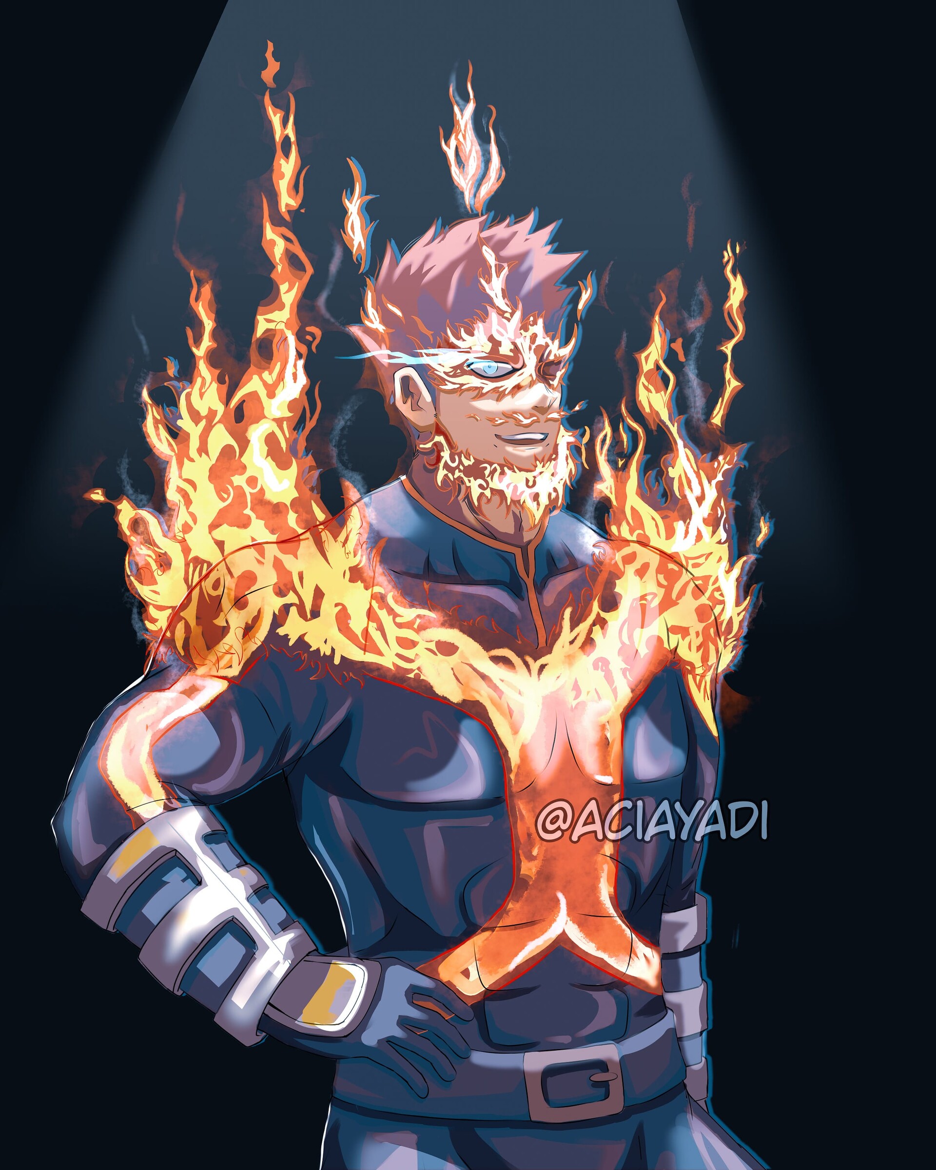 ArtStation - Endeavor Fanart by me