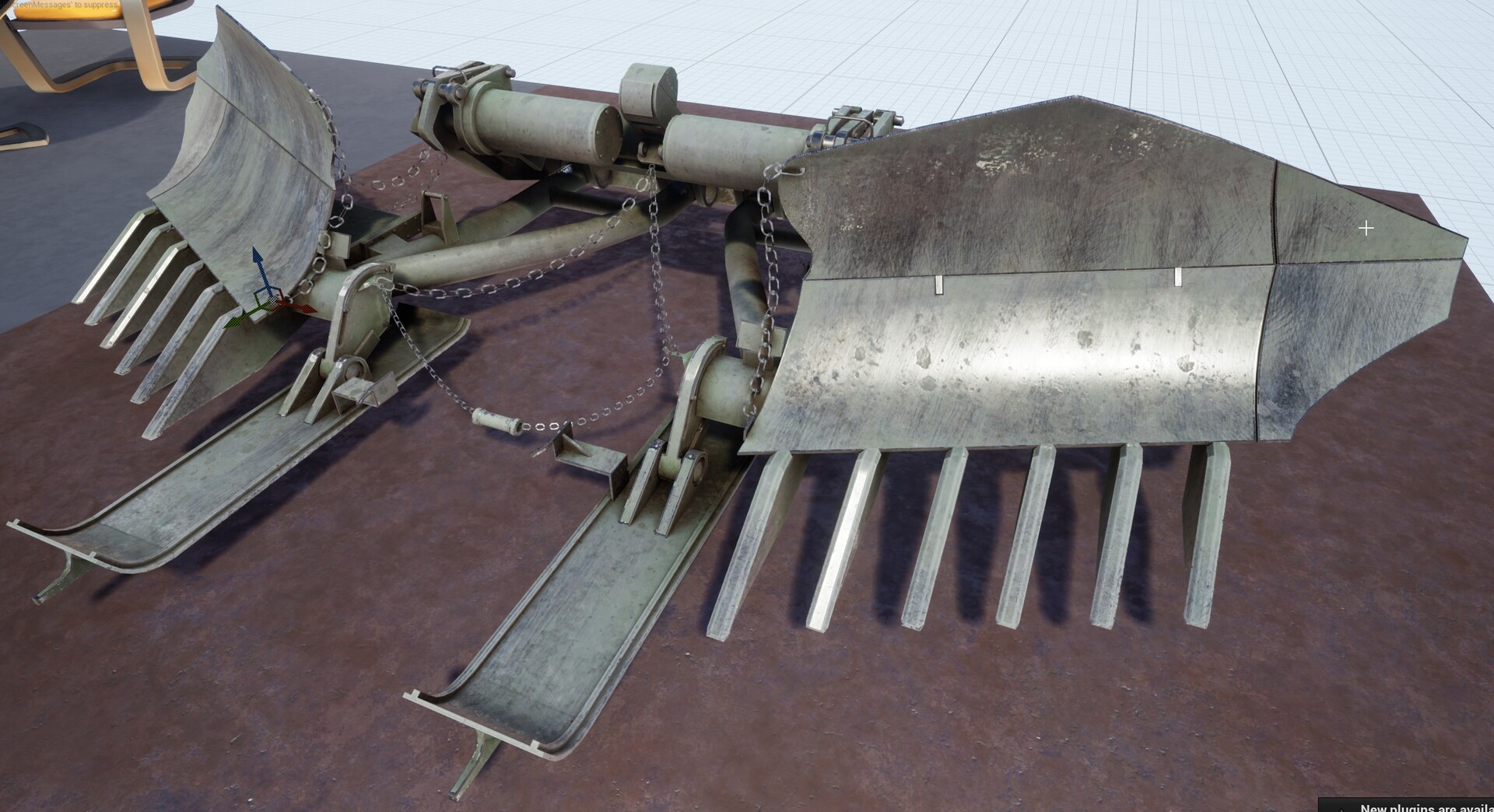 ArtStation - AS1 Mine Plow