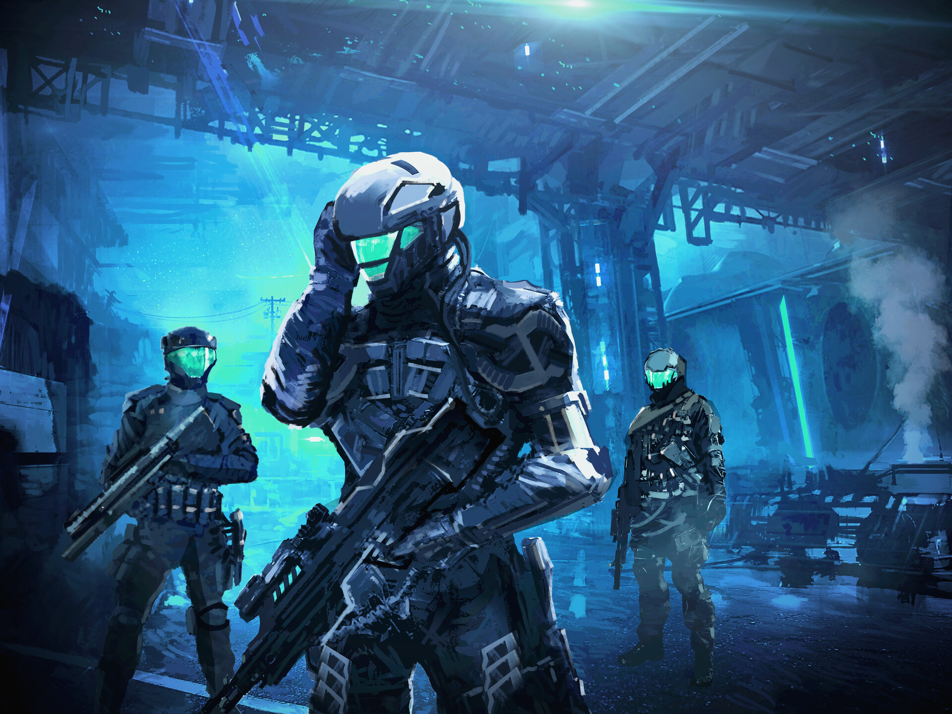 ArtStation - Polyversal Mercenary Special Forces