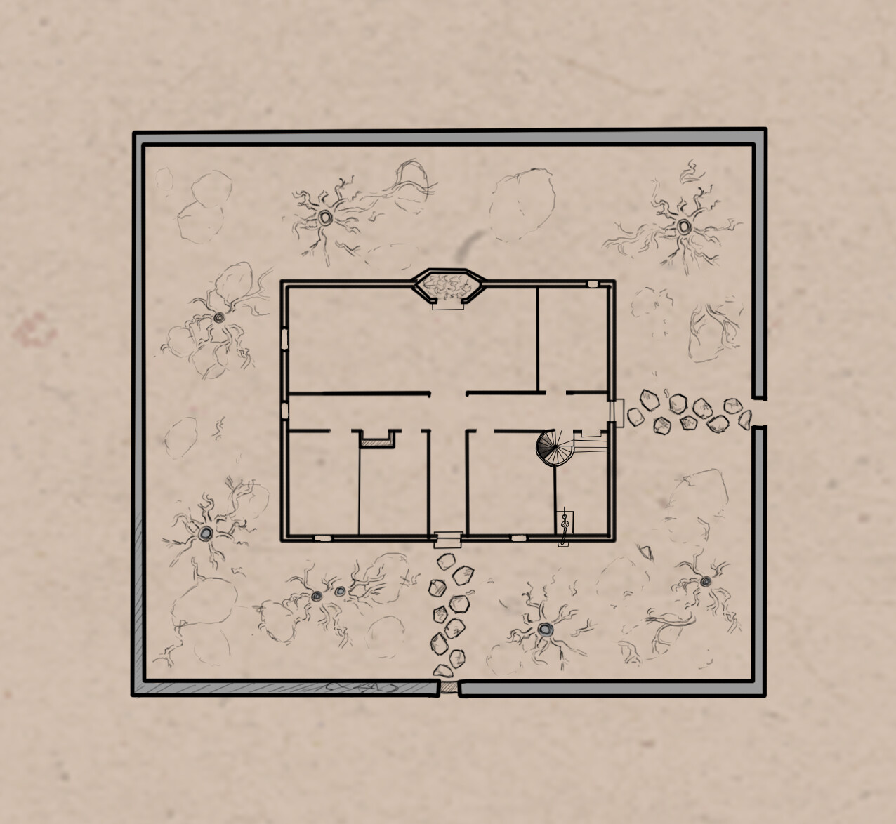 Jacob Gamm - Maps- Digital RPG Malazan inspired game