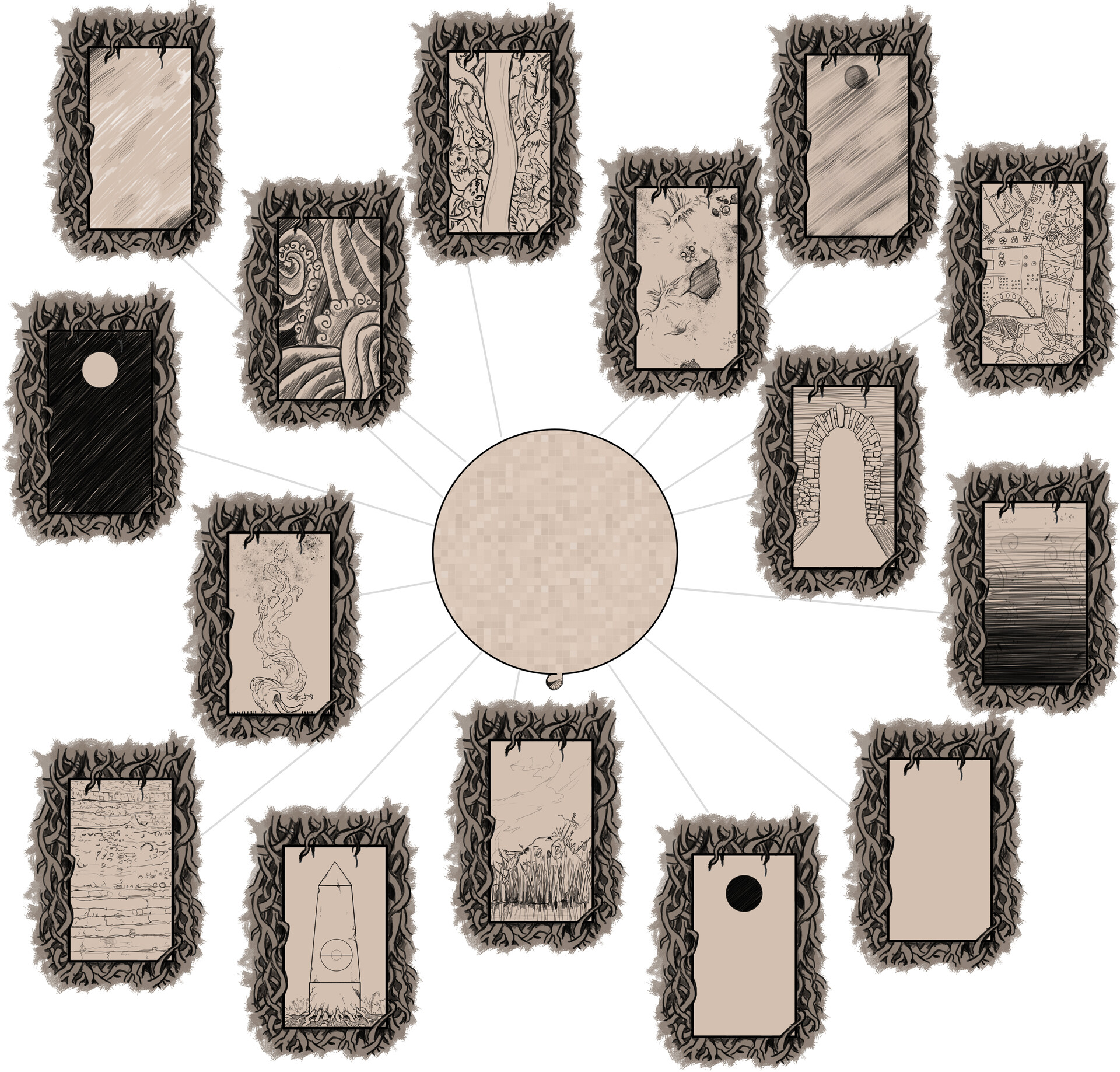 Jacob Gamm - Maps- Digital RPG Malazan inspired game