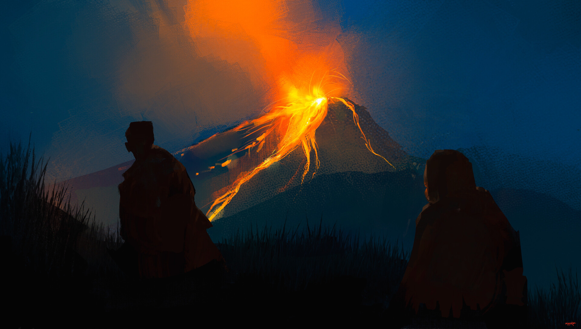 ArtStation - Raging fire