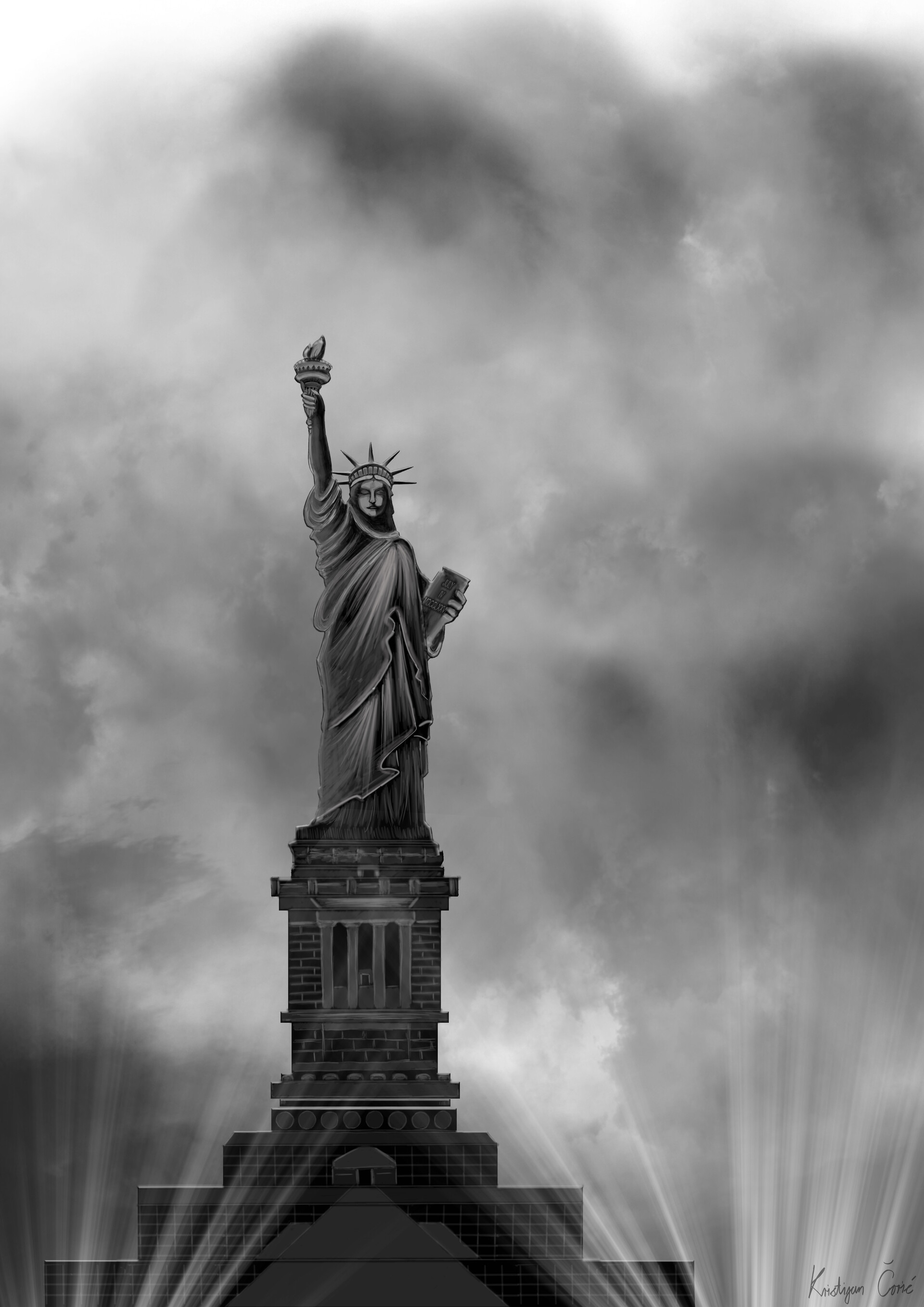 ArtStation - Statue of Liberty