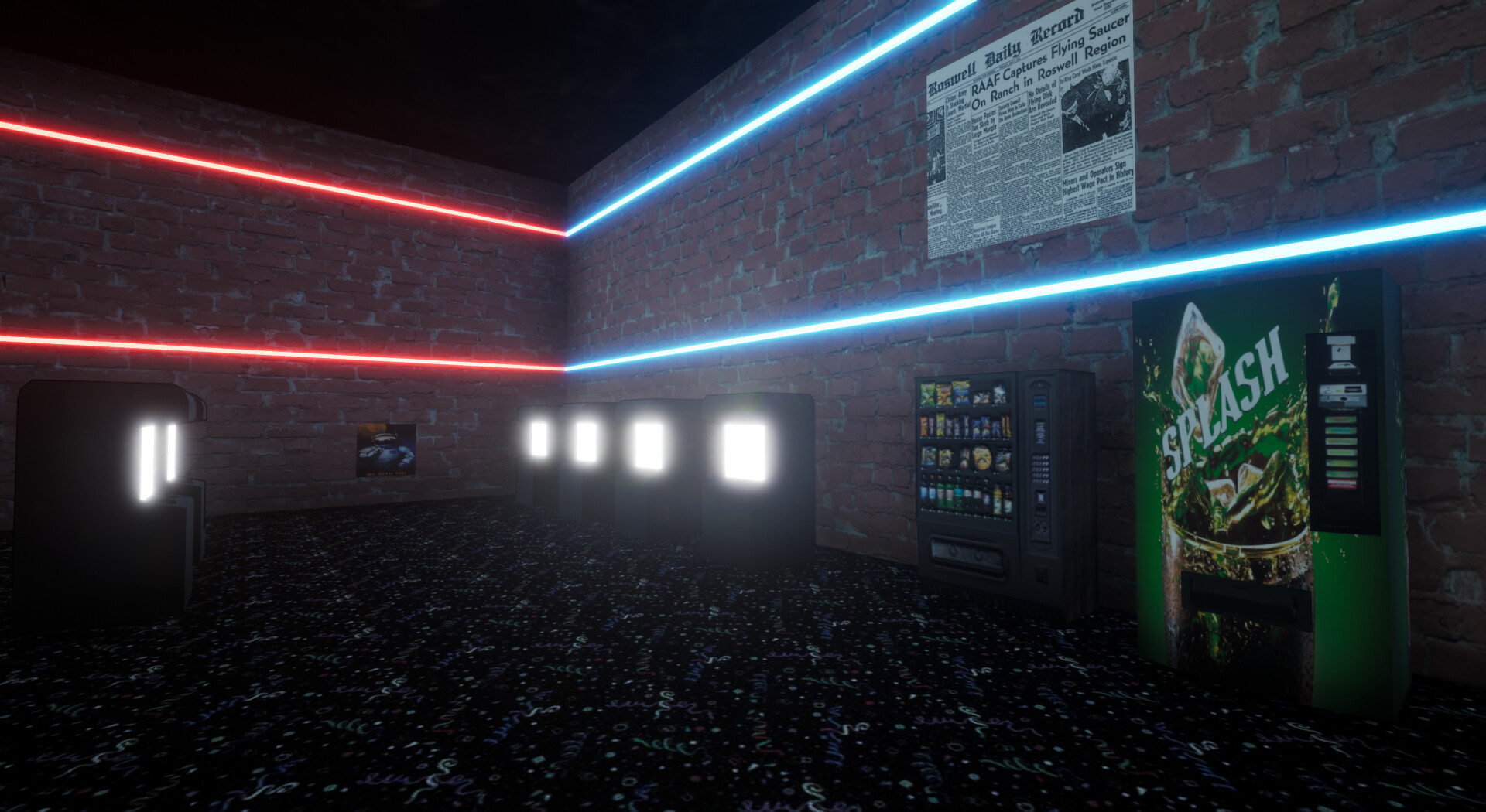 ArtStation - Downtown Arcade