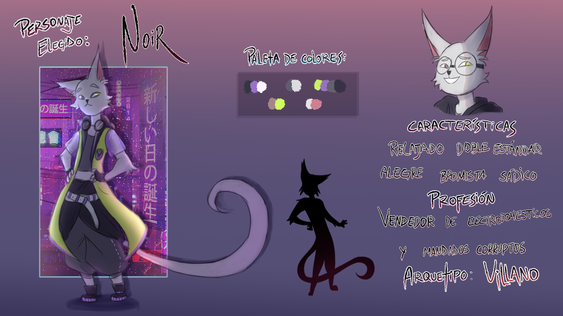 ArtStation - Noir - Character Design Progress