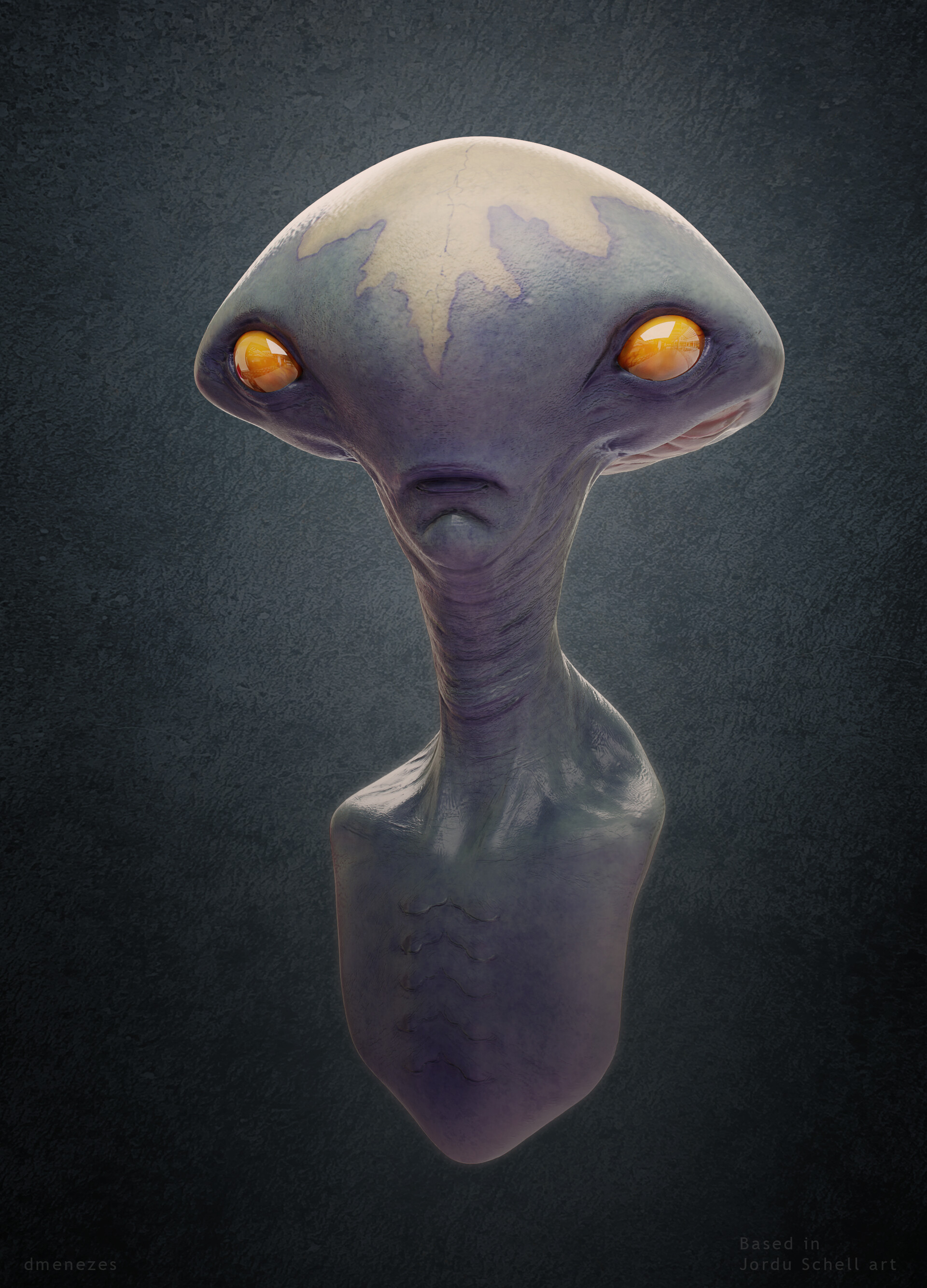 ArtStation - Alien Study - Jordu Schell