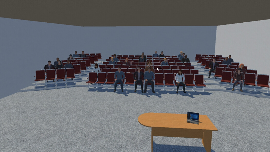 Andrej Mihic - Public Speaking VR Application