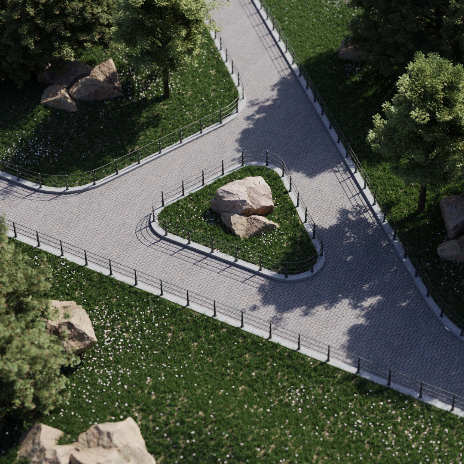 ArtStation - Park Recreation Visualization