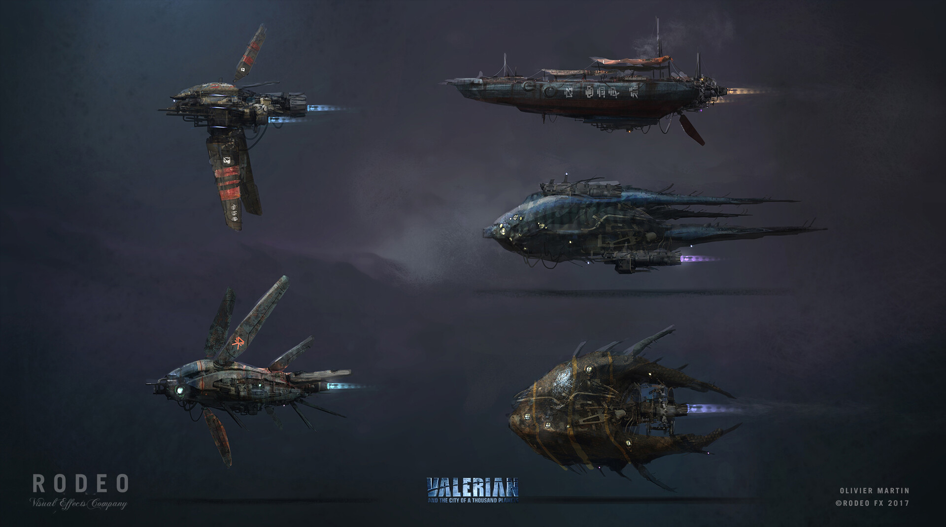 Rodeo FX Art Department - Valerian & The City of a Thousand Planets ...