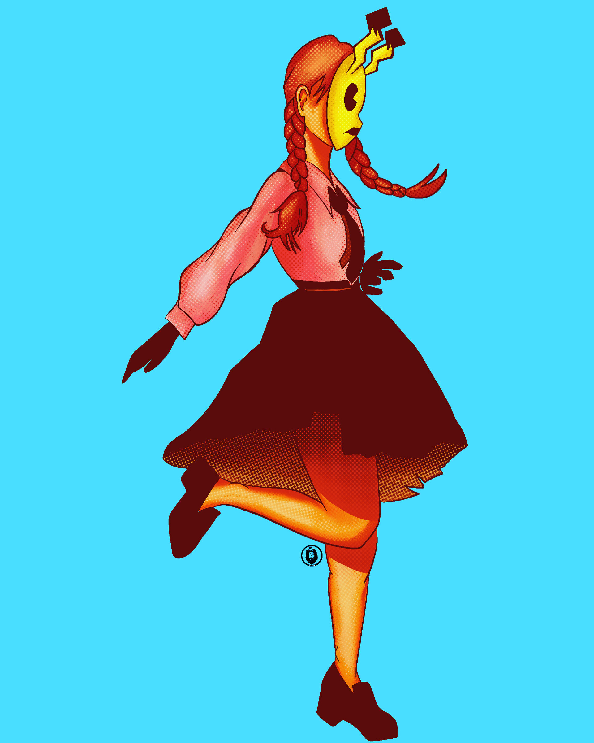 ArtStation - Masked Girl