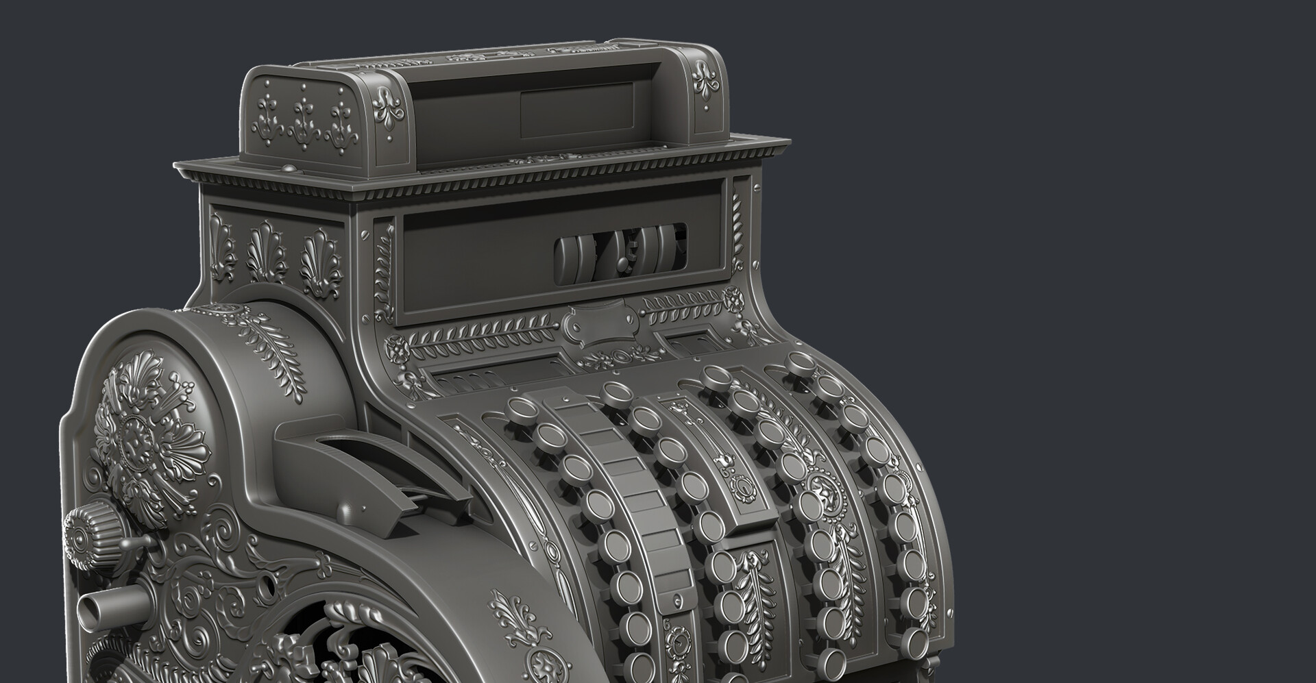 Justin Myles - 1890s National Cash Register Prop