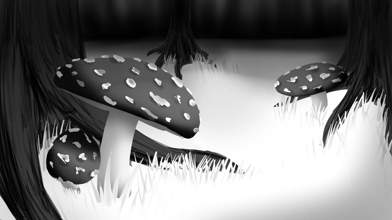 ArtStation - Grayscale 2D Art