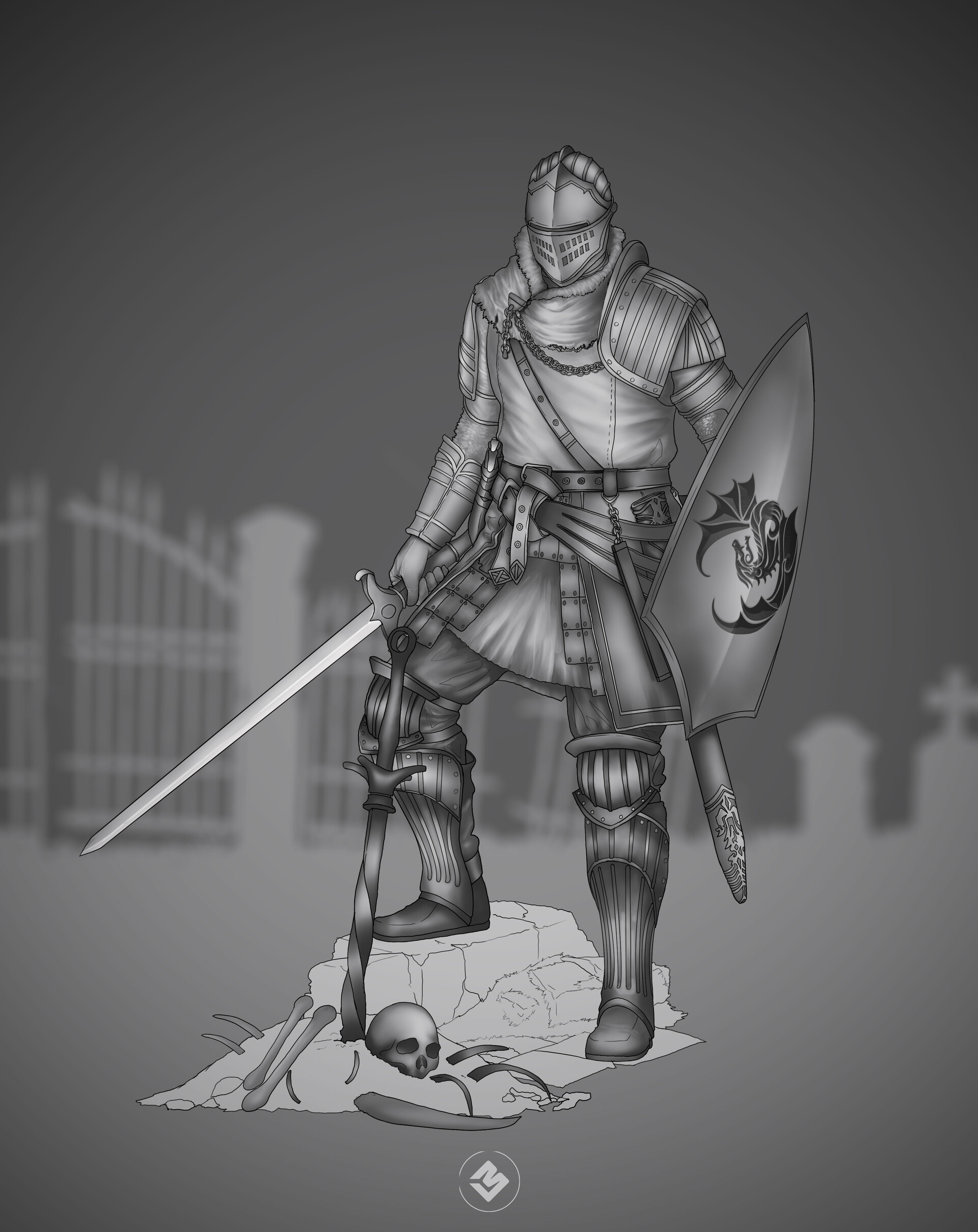 ArtStation - Dark Souls Knight