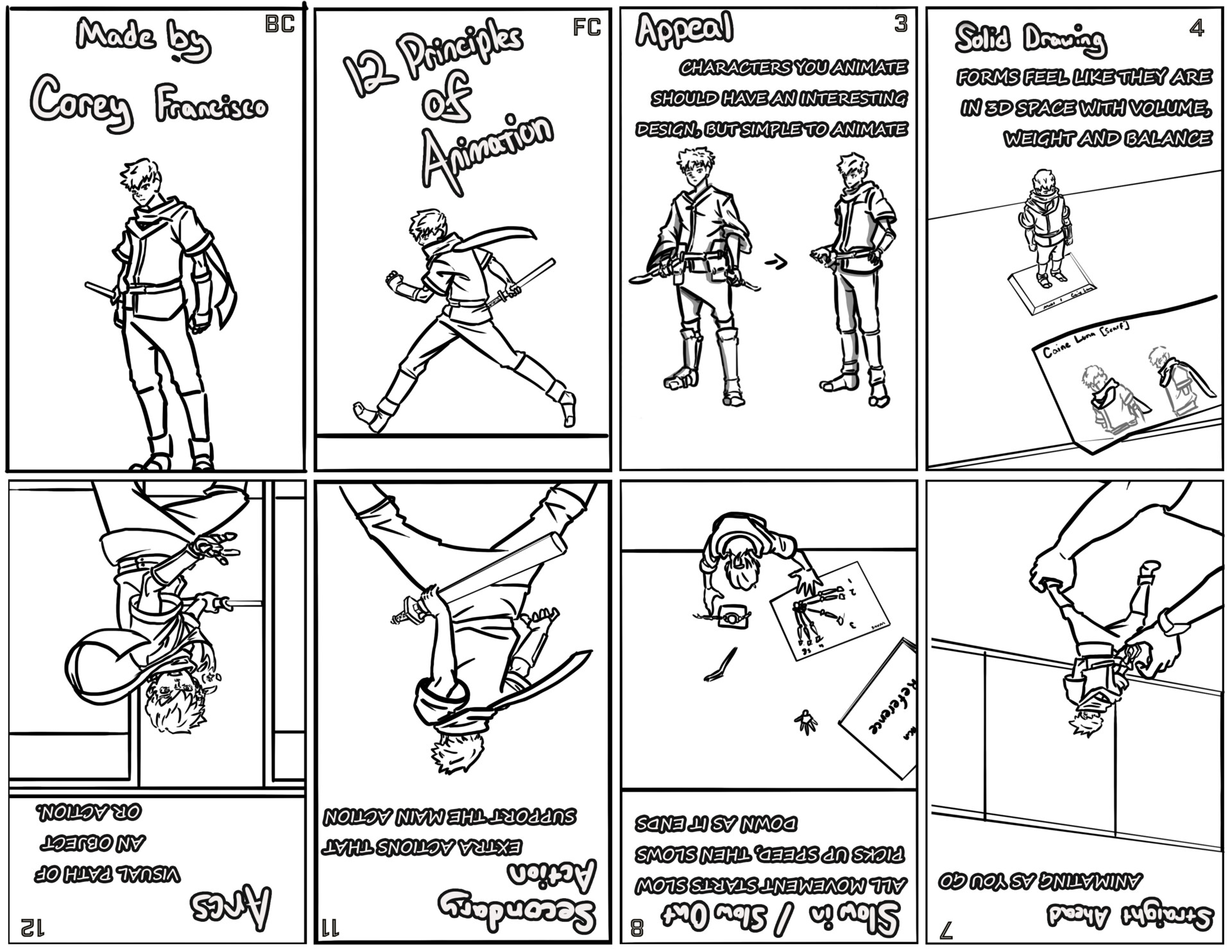 ArtStation - Principles Of Animation Zine