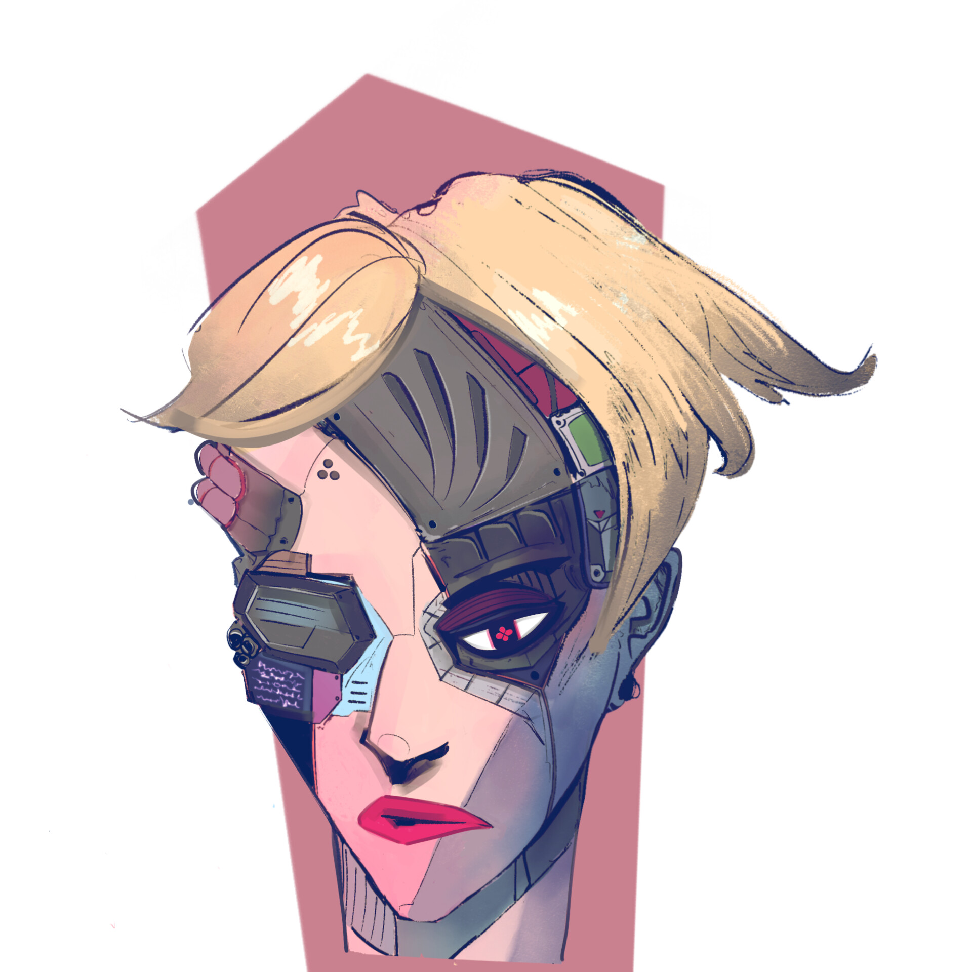 ArtStation - Cyberpunk character
