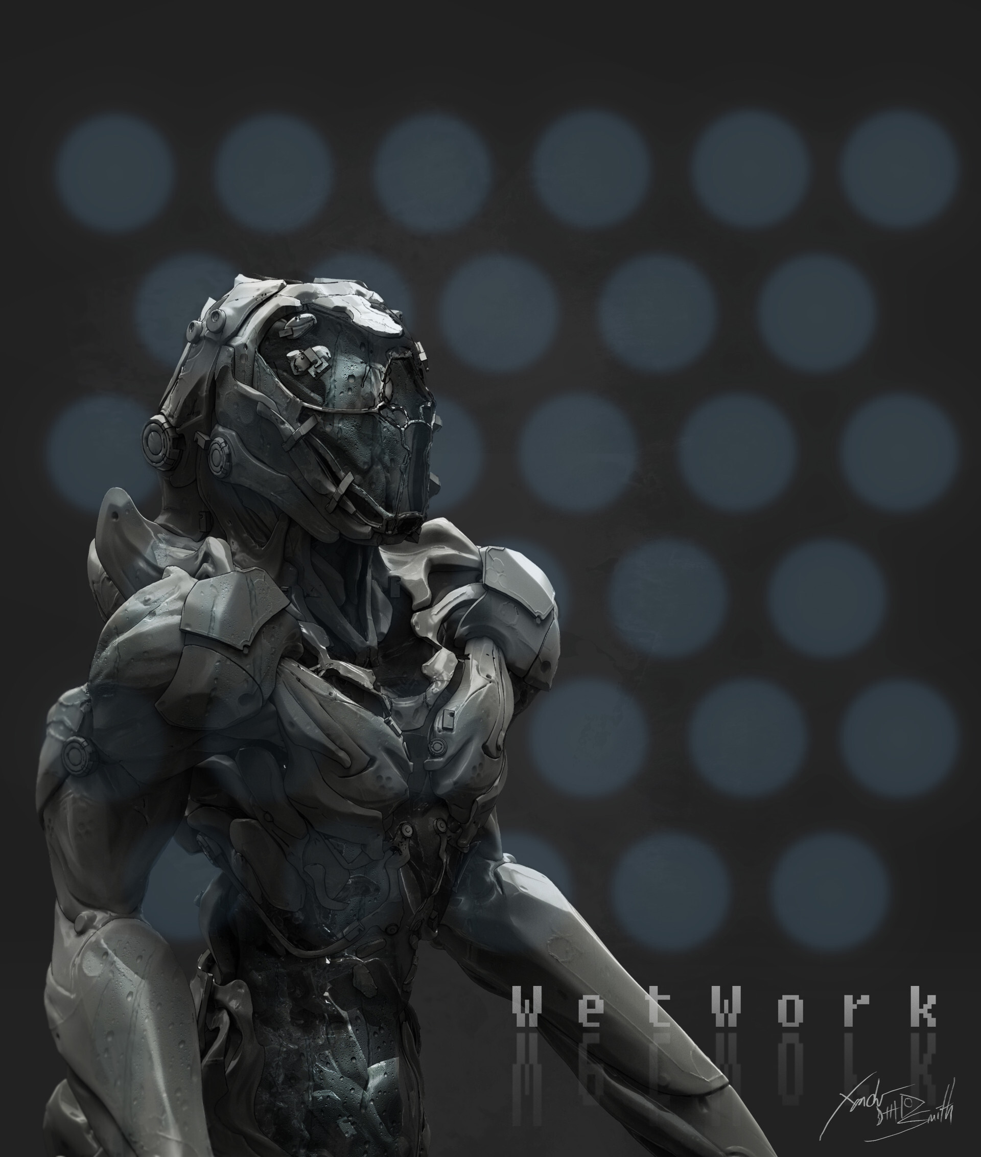 Xander Smith - Wetwork Episodic Comic/Personal Project 2014