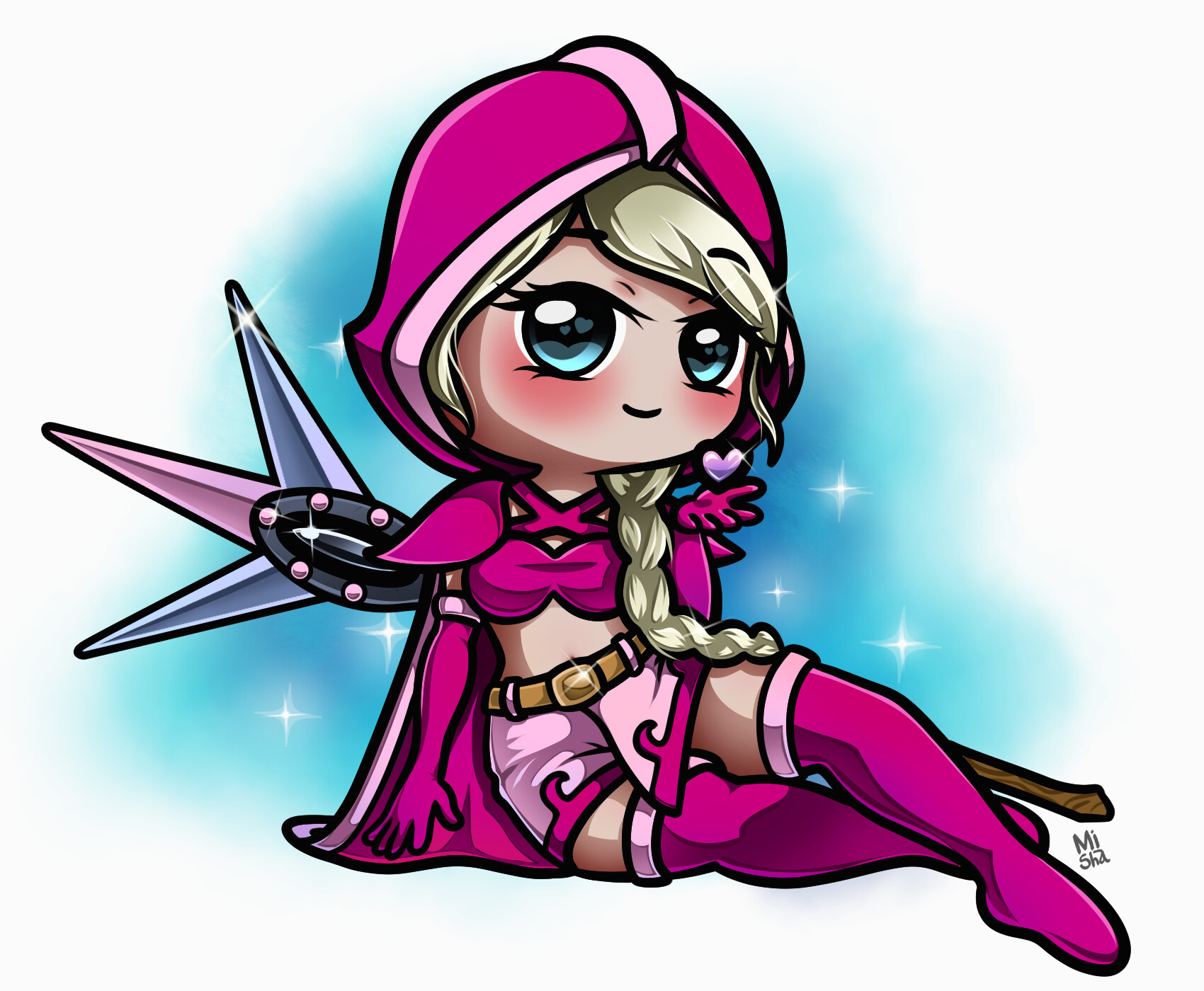 ArtStation - Commission: Elementalist - Tibia outfit