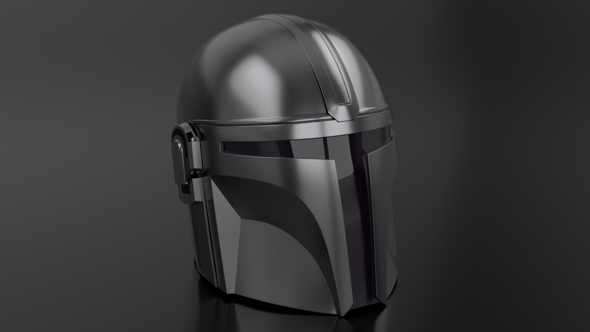 ArtStation - Mandalorian Helmet Render