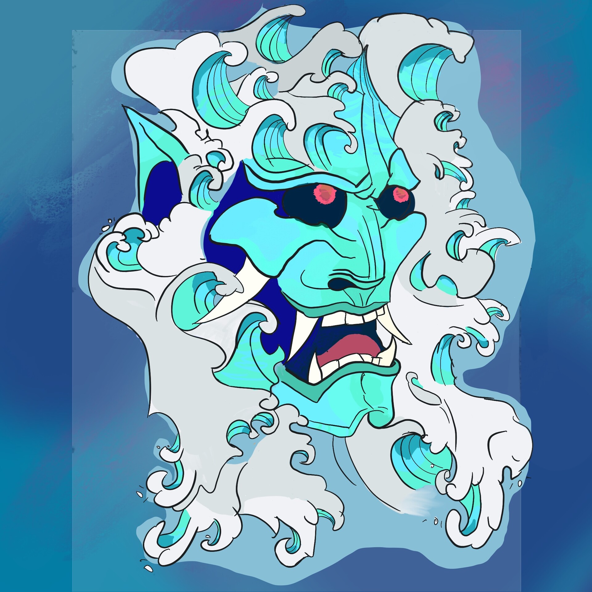 ArtStation - Ocean Oni