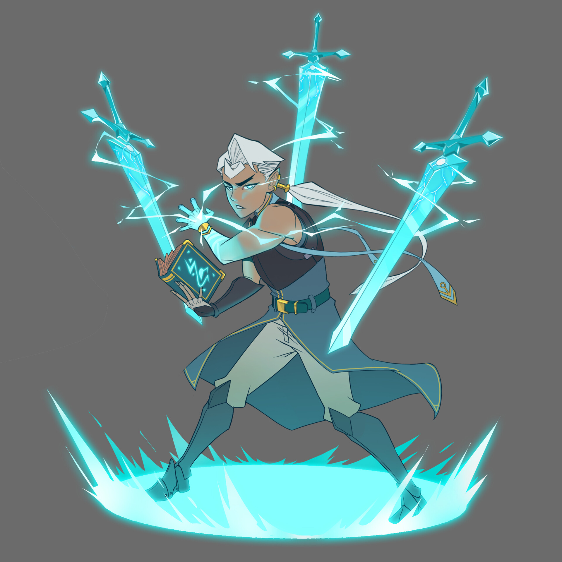 lightning swordsman