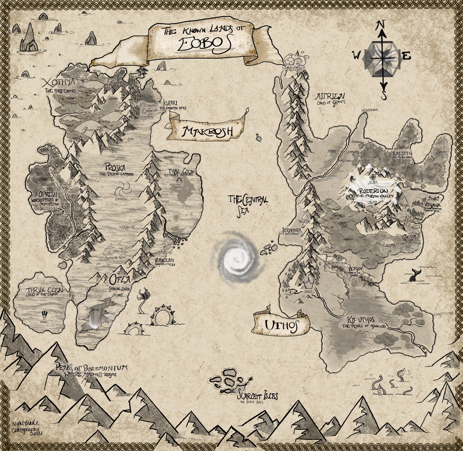 ArtStation - Full World Map