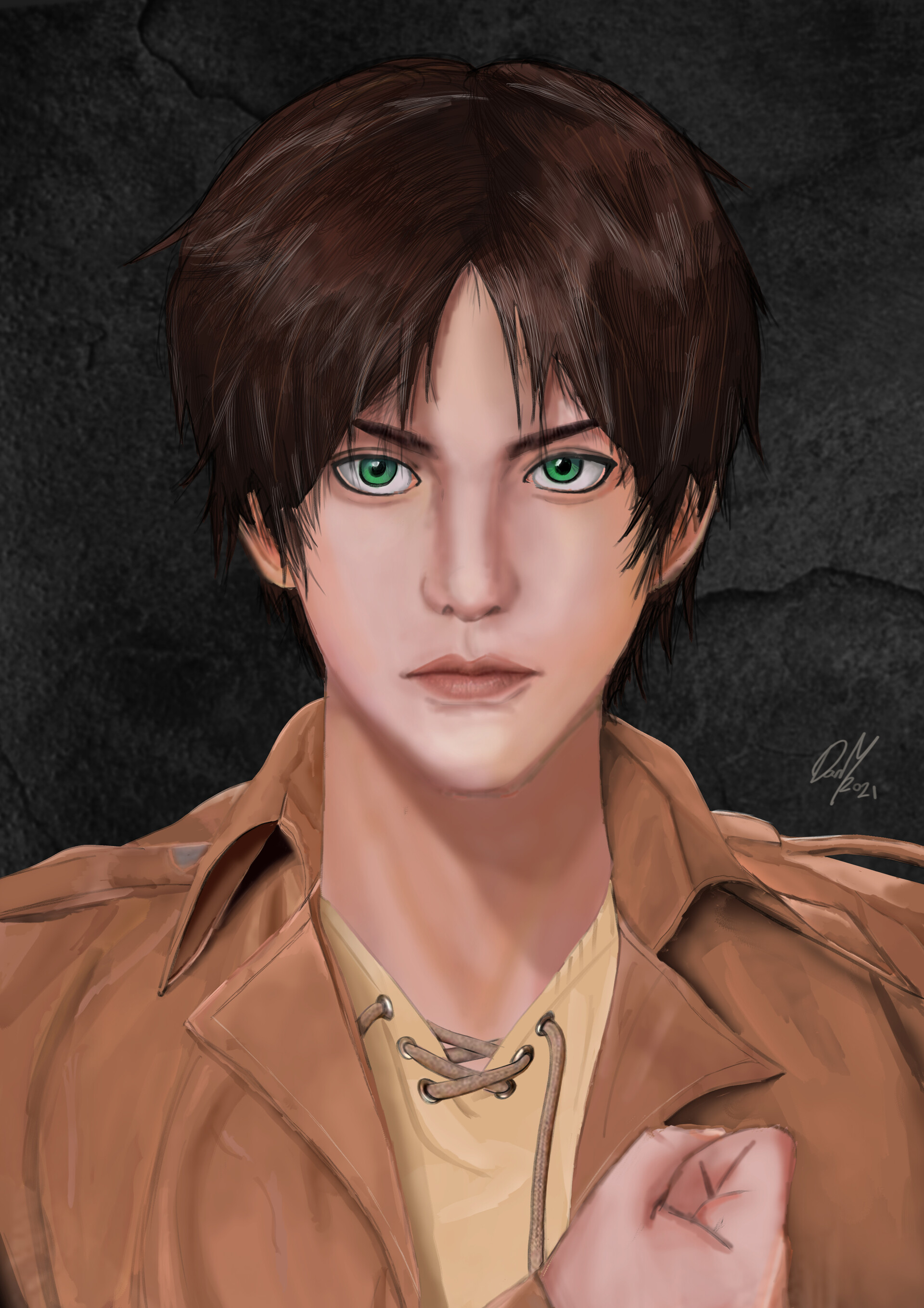 ArtStation - Eren Yeager (Attack on Titan)