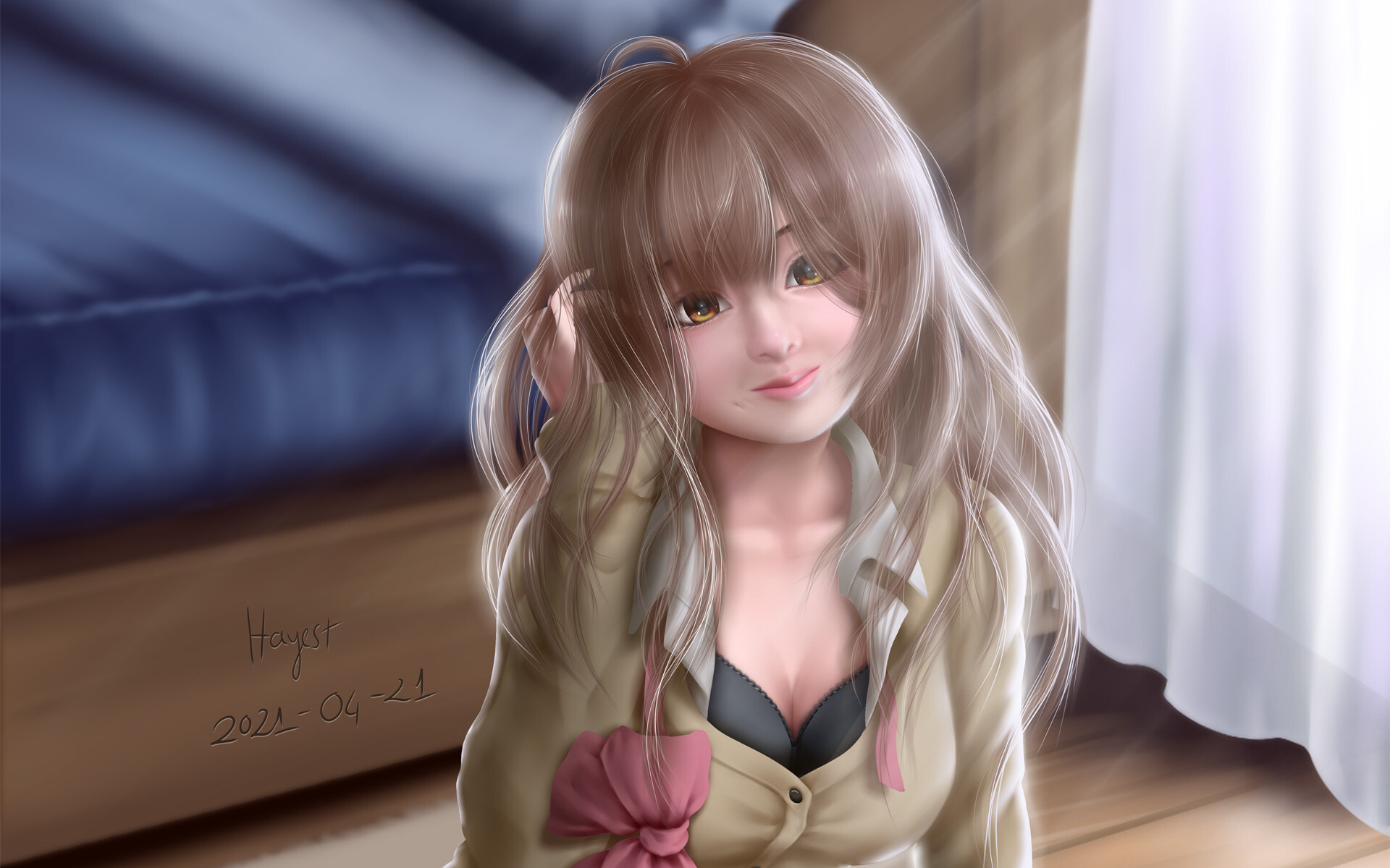 ArtStation - Ogiwara Sayu Fanart