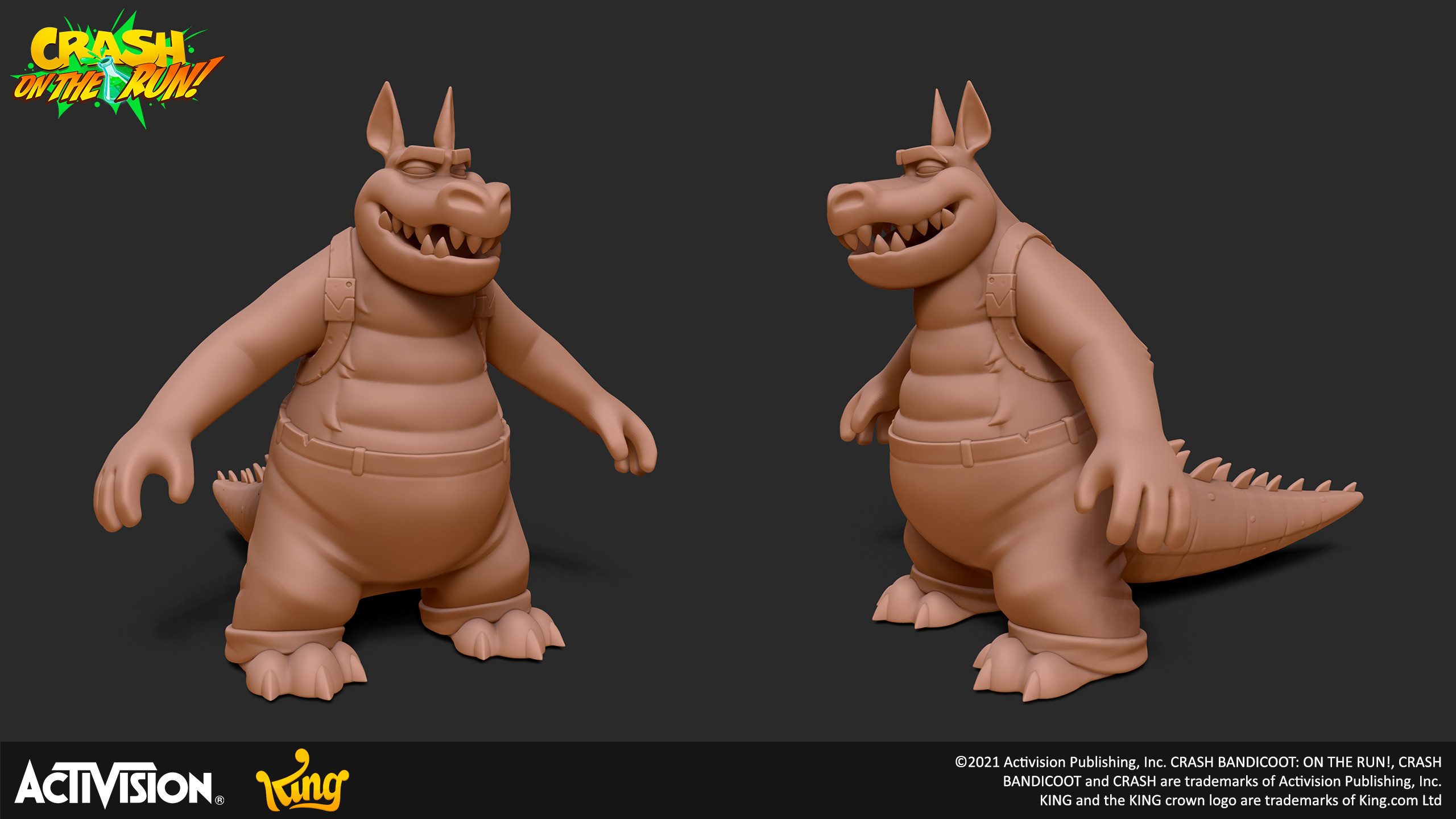 Stefano Bernardi - Dingodile - Crash Bandicoot: On the Run!