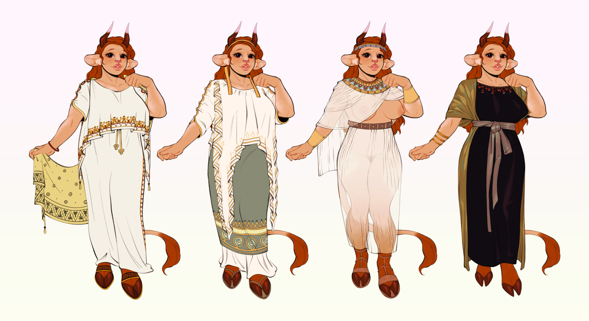 ArtStation - Mynthe Outfits