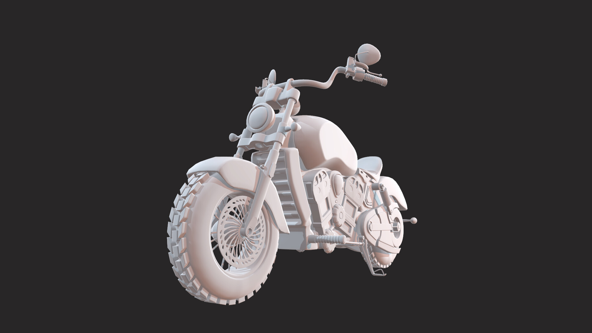 ArtStation - 3D Motorbike