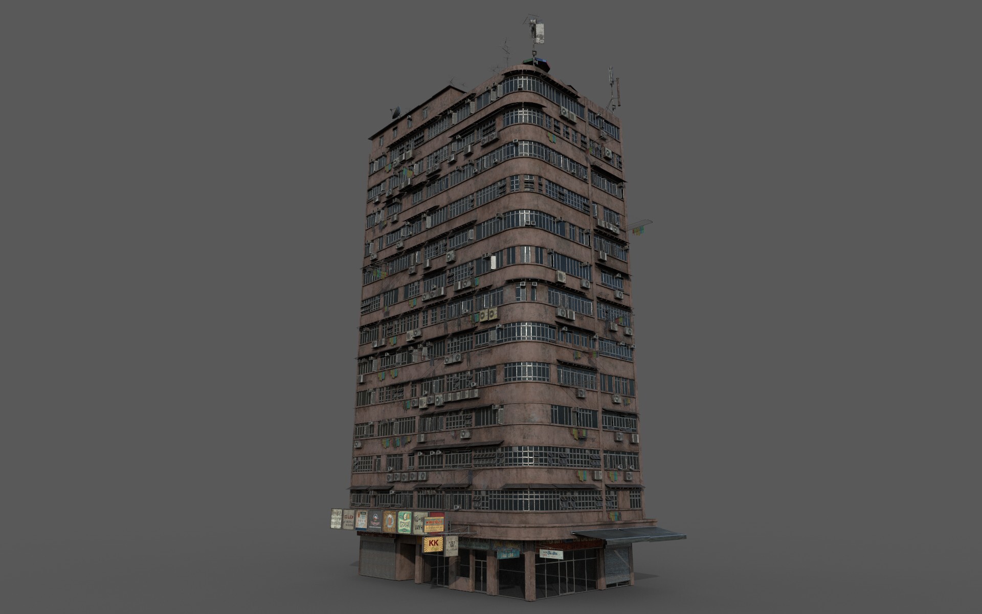ArtStation - City building modeling enviroment
