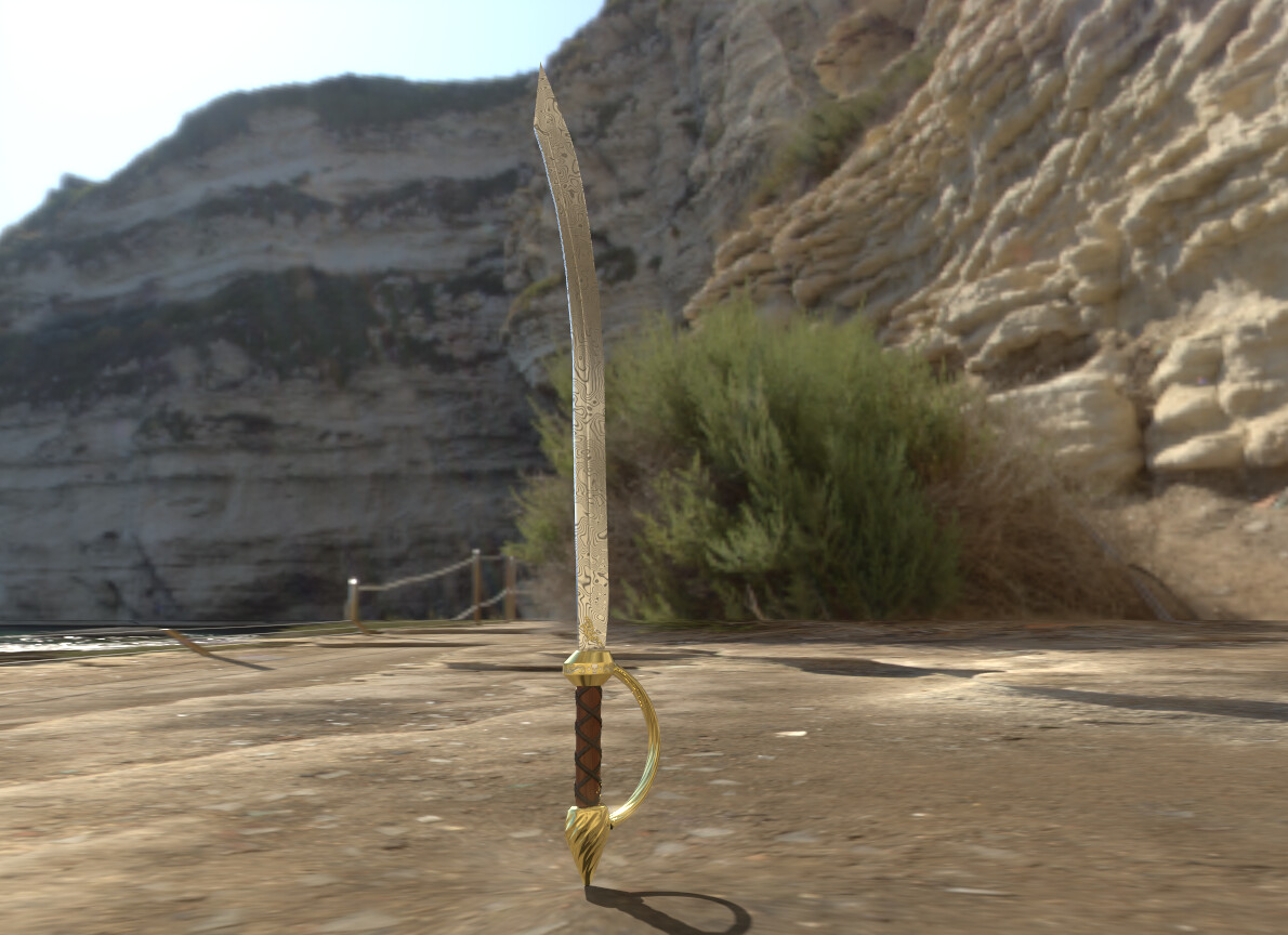 ArtStation - Pirate Sword