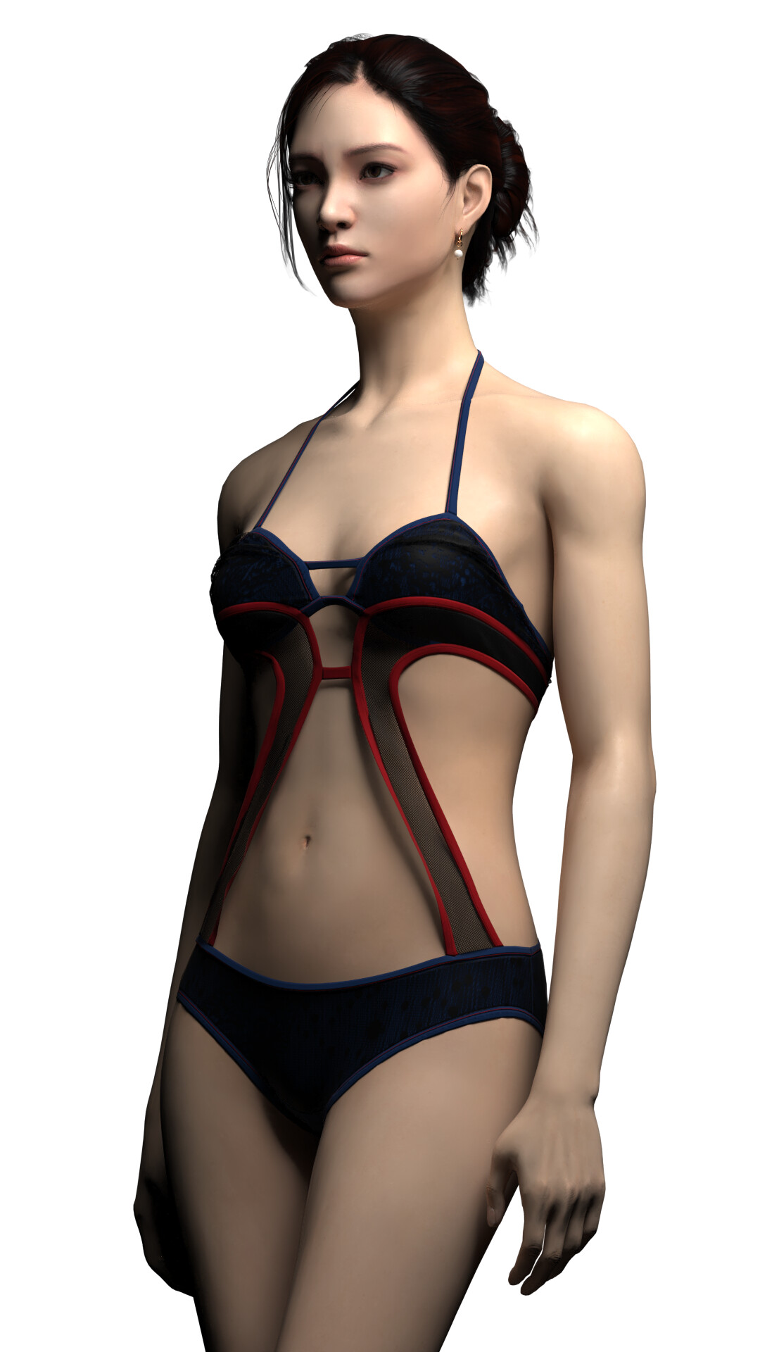 ArtStation - Women's swimsuit