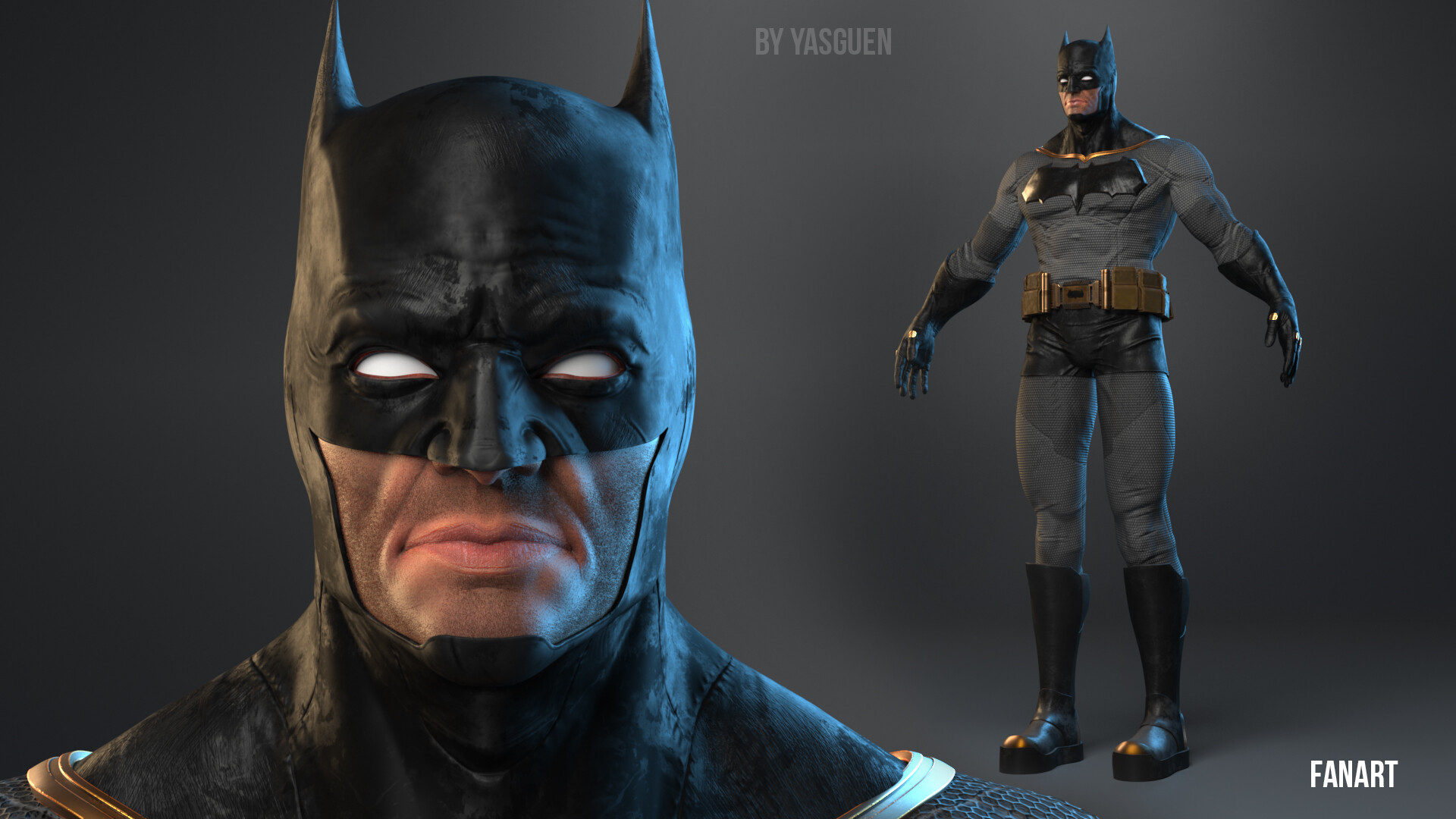 ArtStation - Batman Fan Art