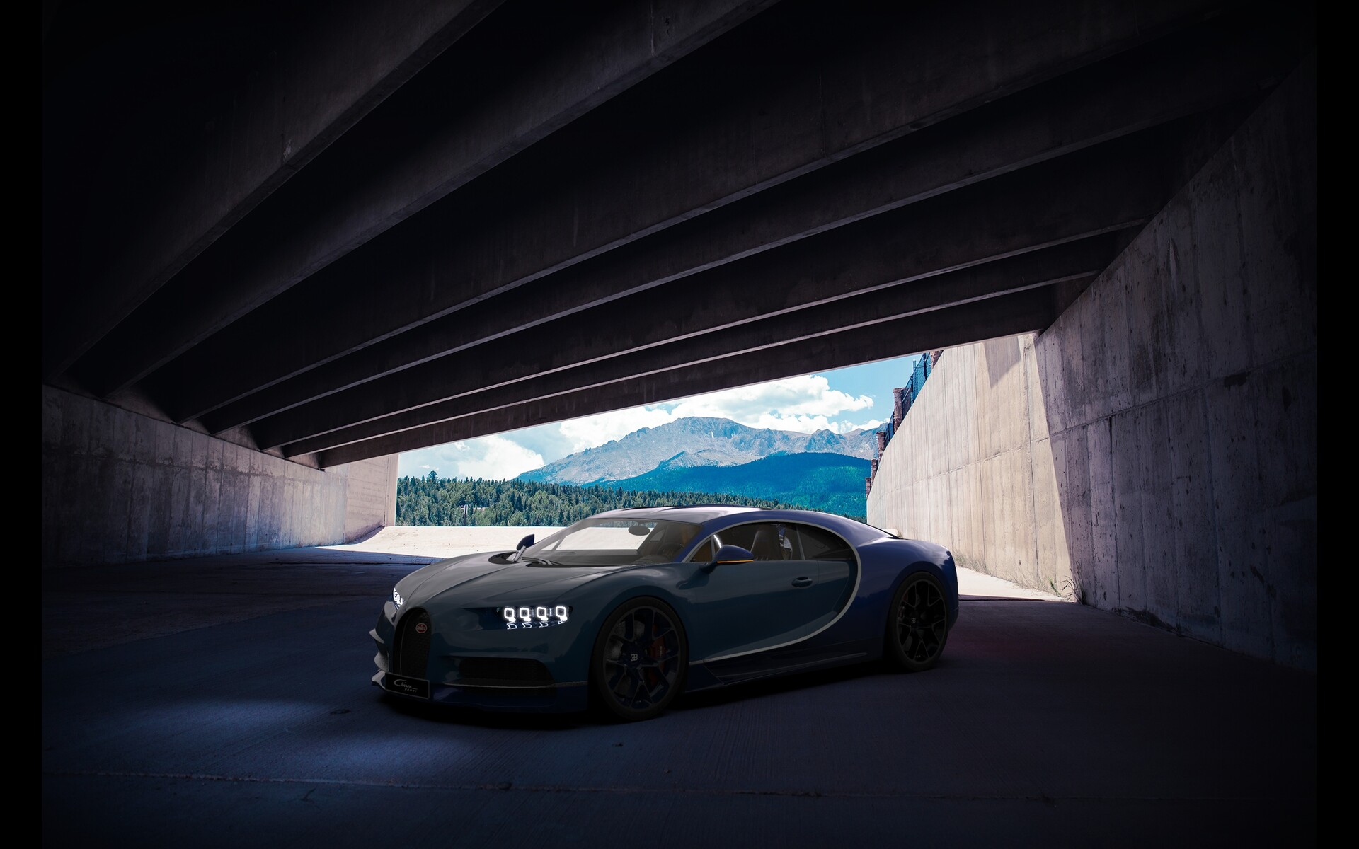 ArtStation - Bugatti Chiron