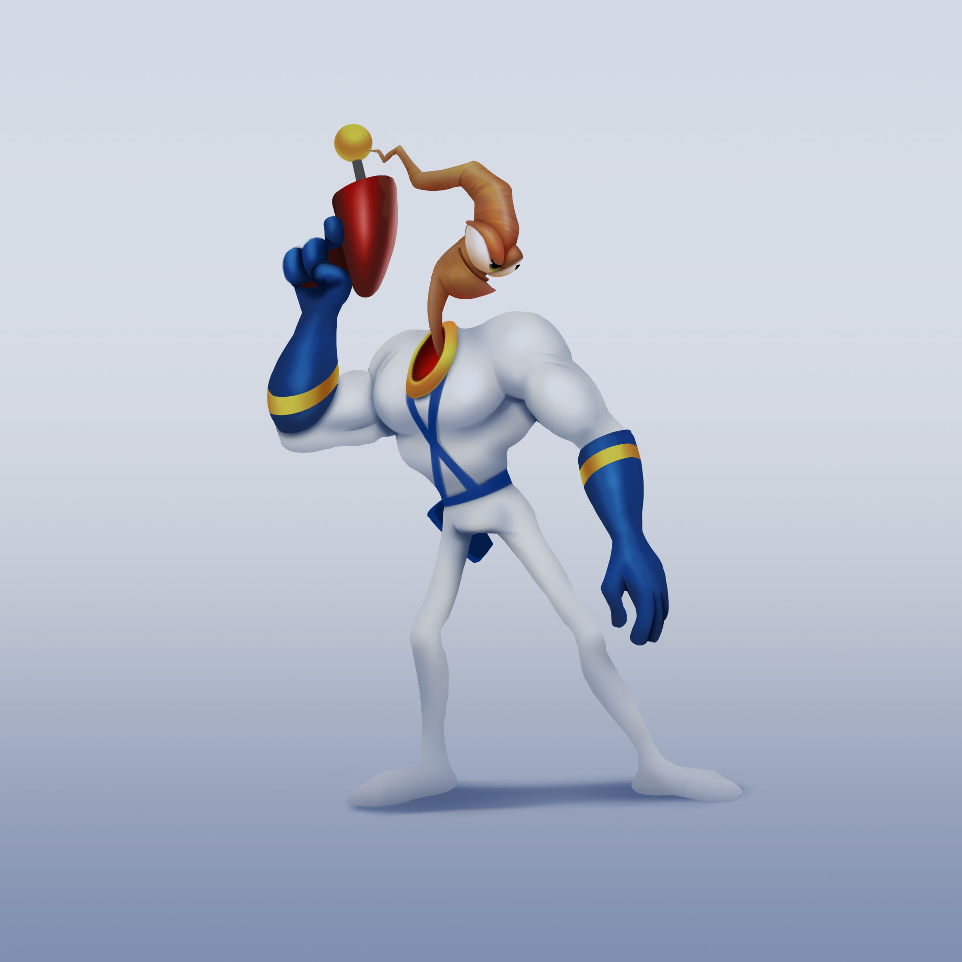 ArtStation - Earthworm Jim