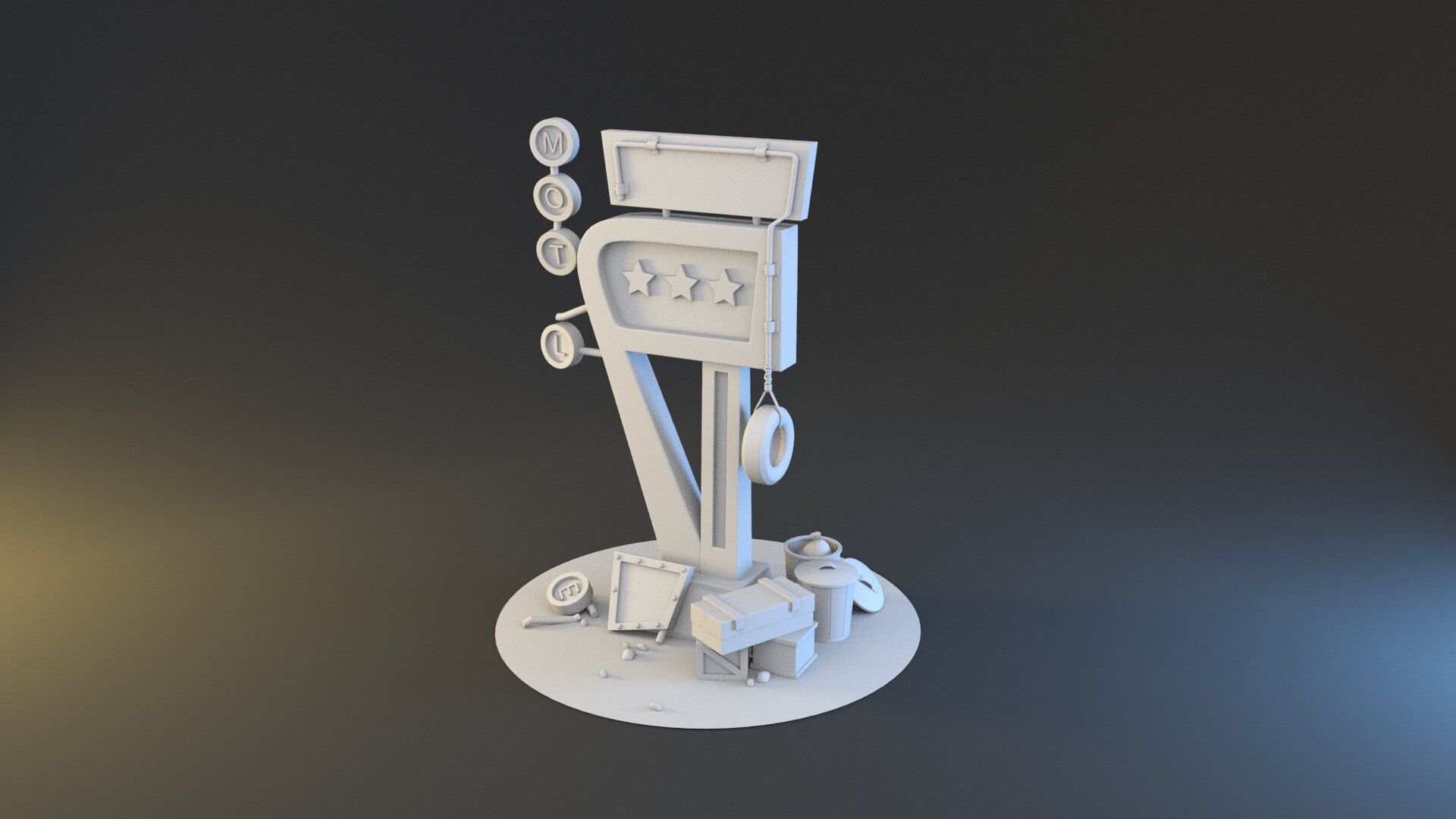 ArtStation - Maya modeling training part2