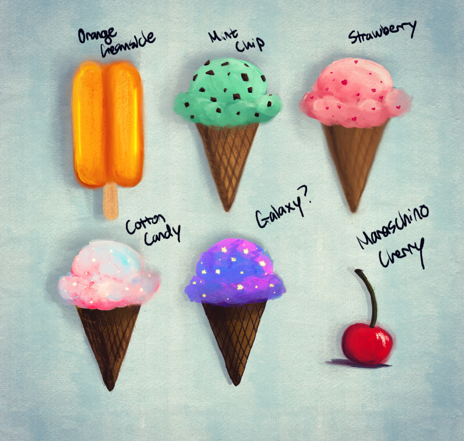 ArtStation - Summer Ice Cream