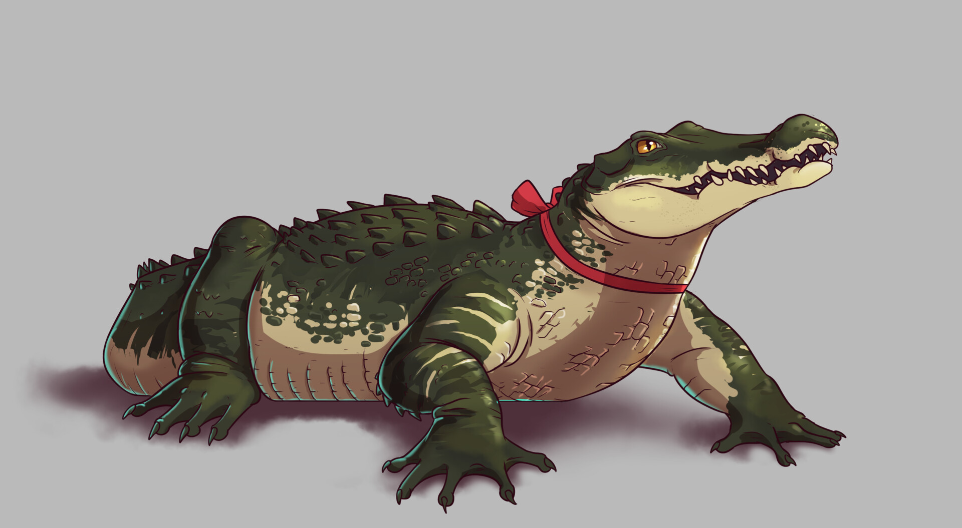 ArtStation - Crocodile pet