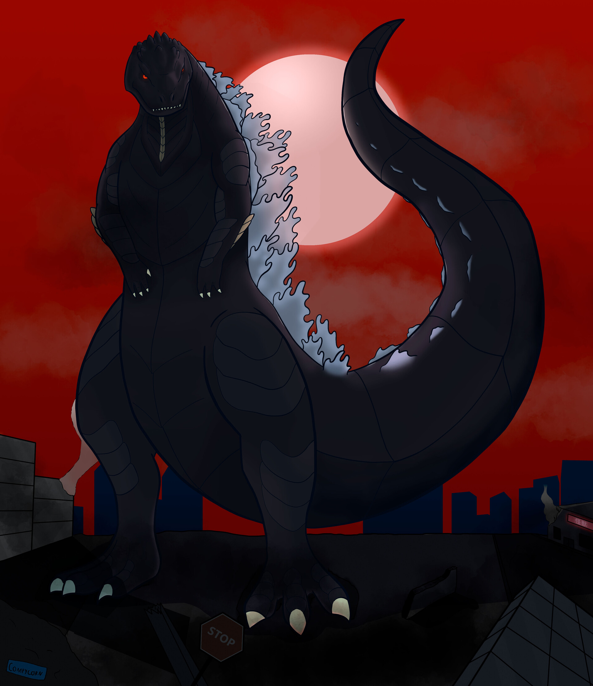 ArtStation - Godzilla