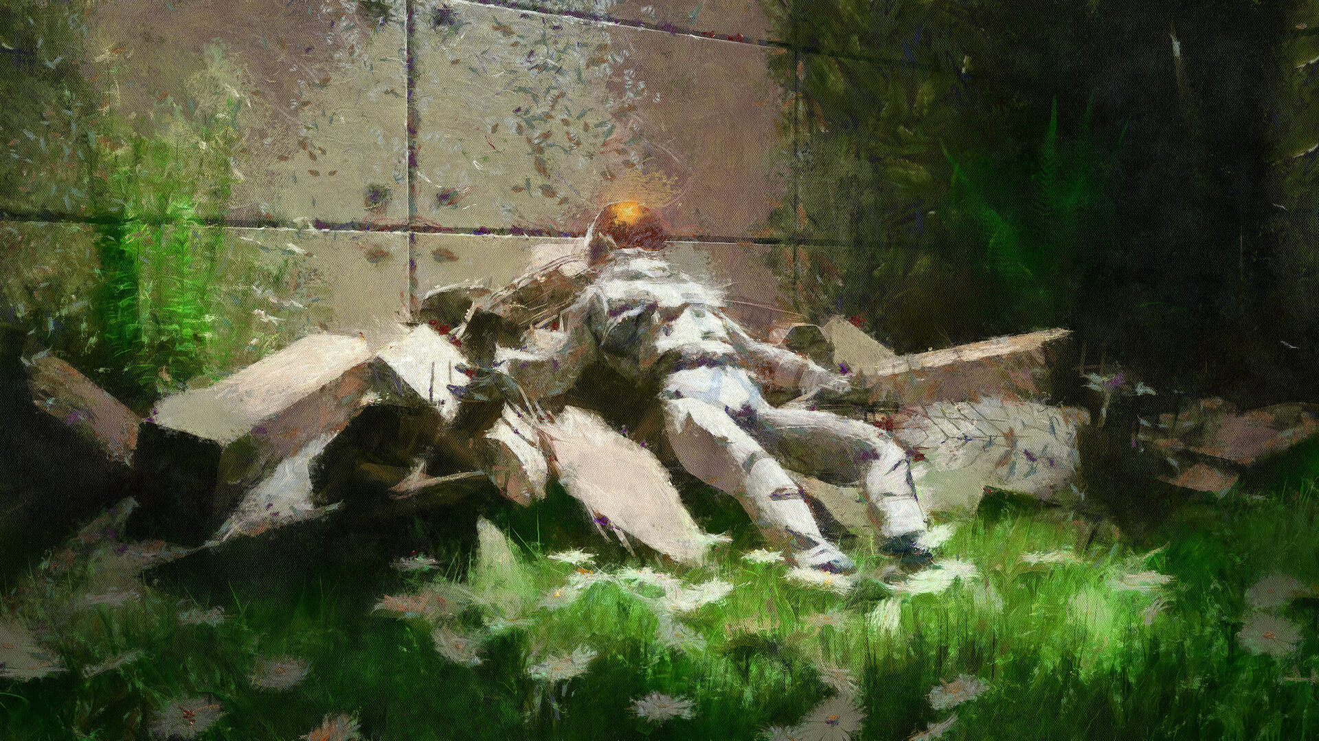 ArtStation - Fallen Astronaut⁣⁣⁣⁣