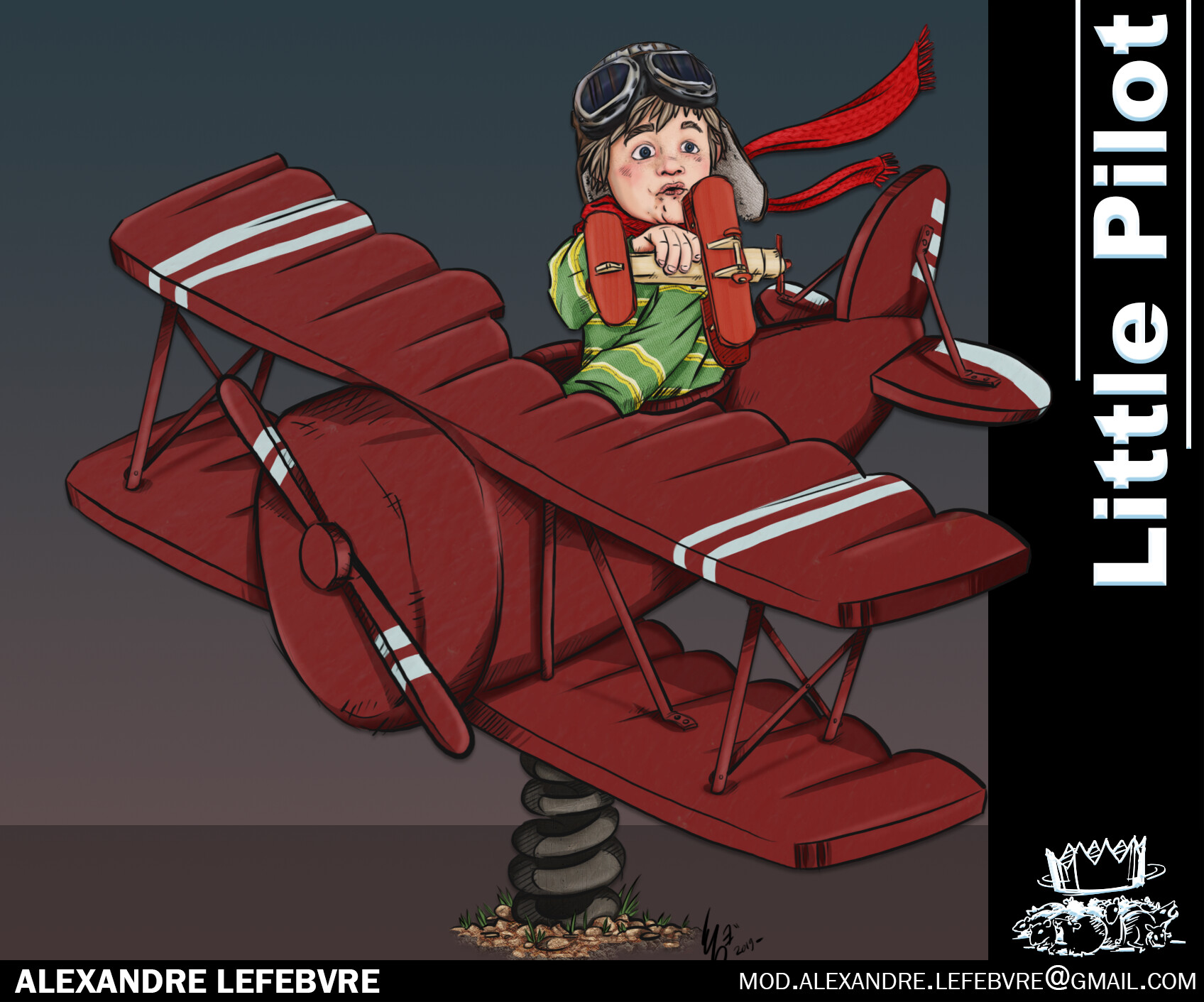 ArtStation - Little Pilot