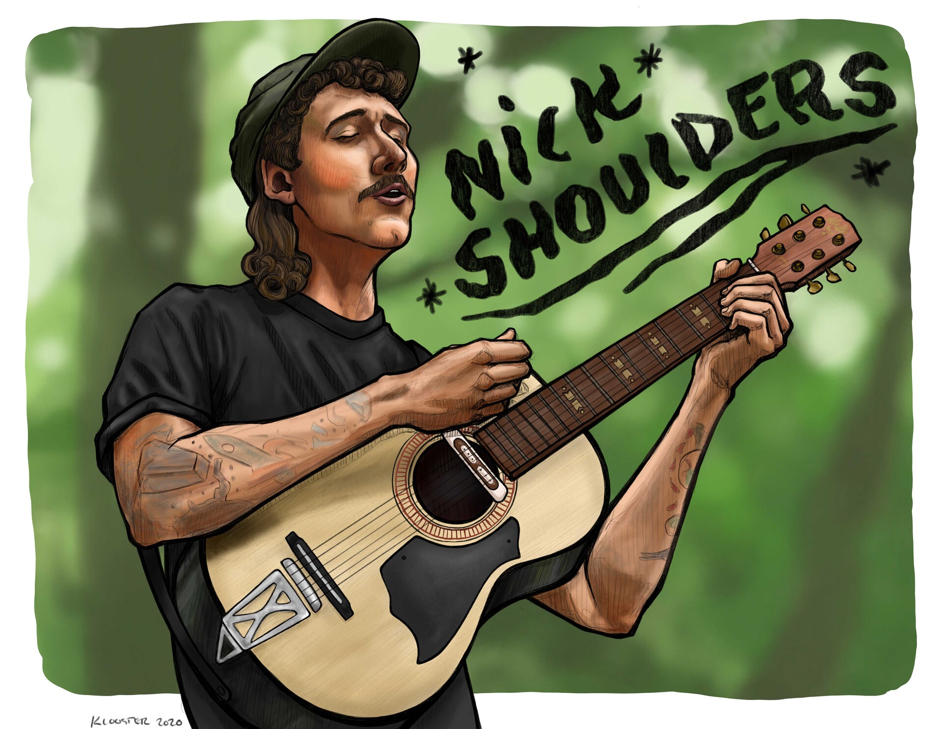 ArtStation - Nick Shoulders Portrait