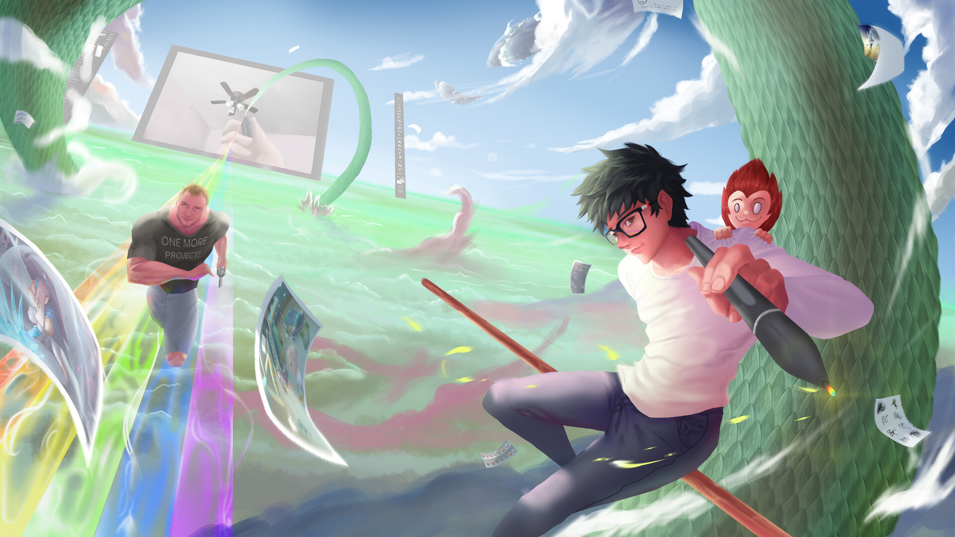 ArtStation - Reflection of the Past 4 Years