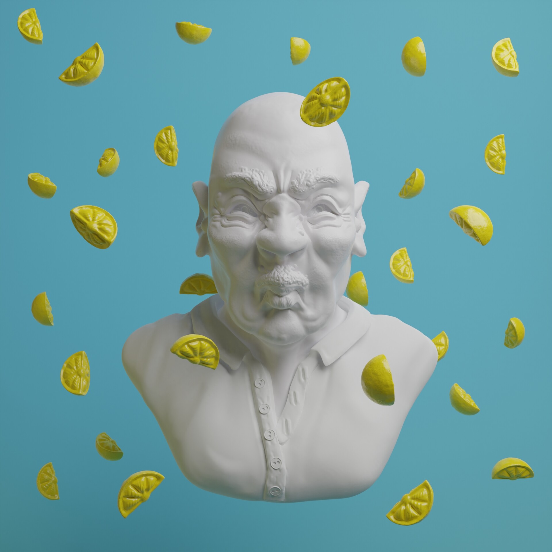 ArtStation - The old acid man //// El viejito acido