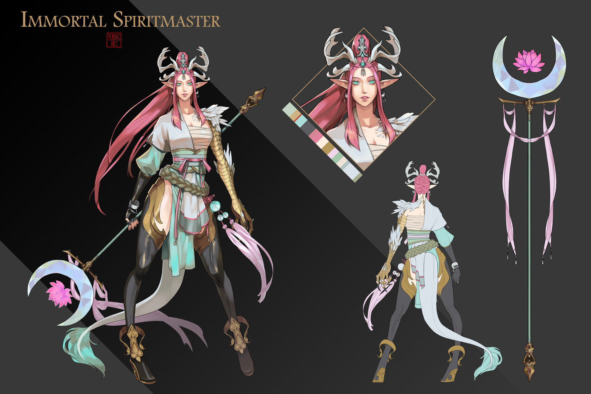 ArtStation - Immortal Spiritmaster