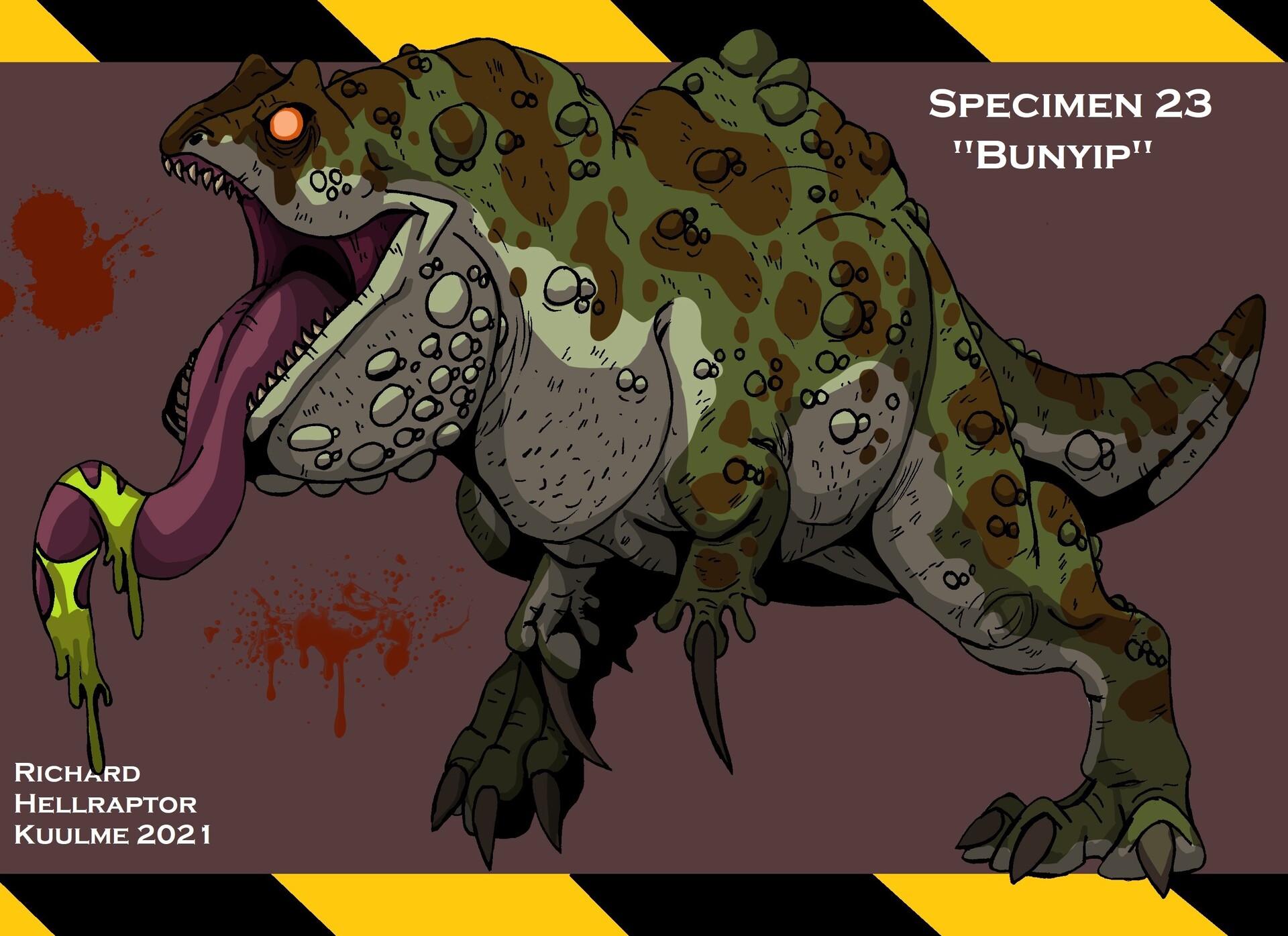 Human Dinosaur Hybrid