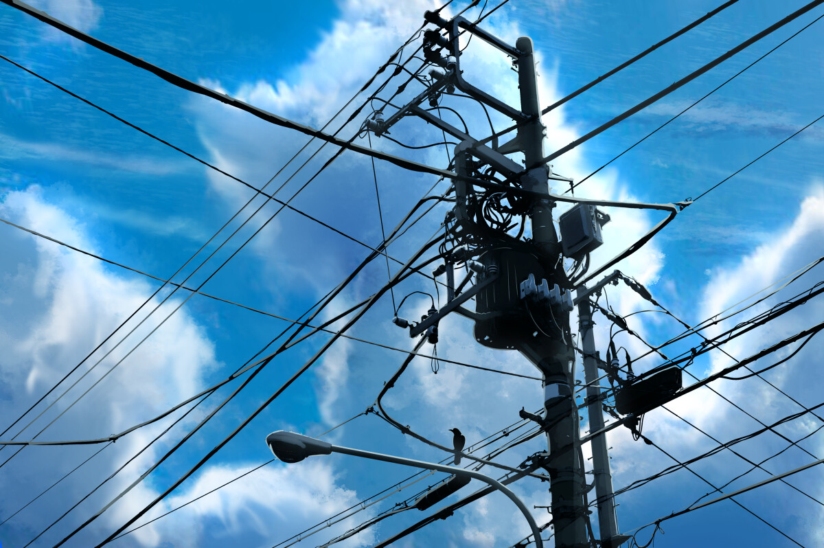 ArtStation - Electric Post