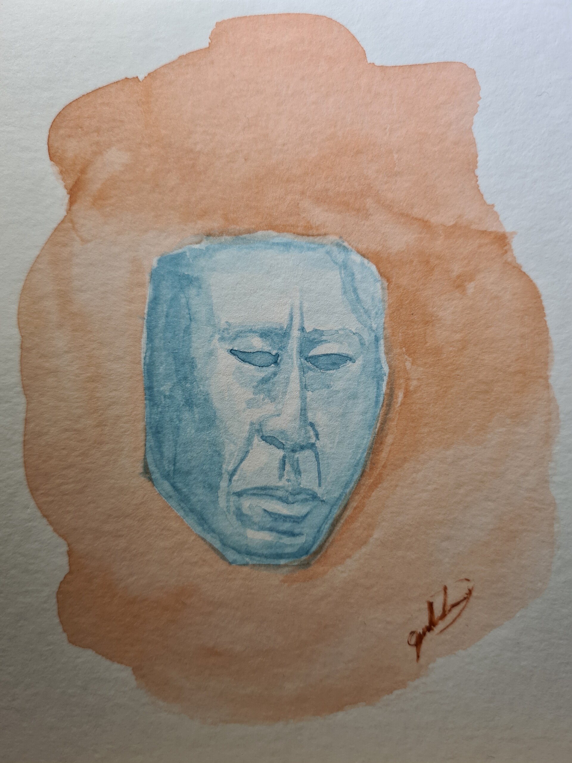 ArtStation - Cabeza maya 2