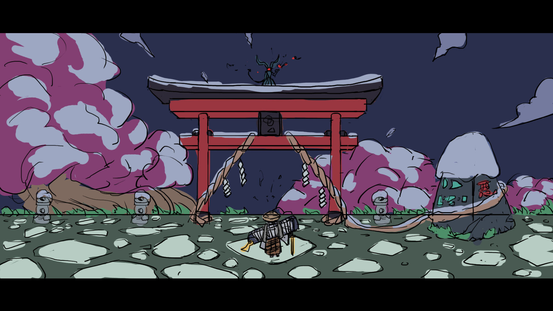 DexMax - monk & monster concept